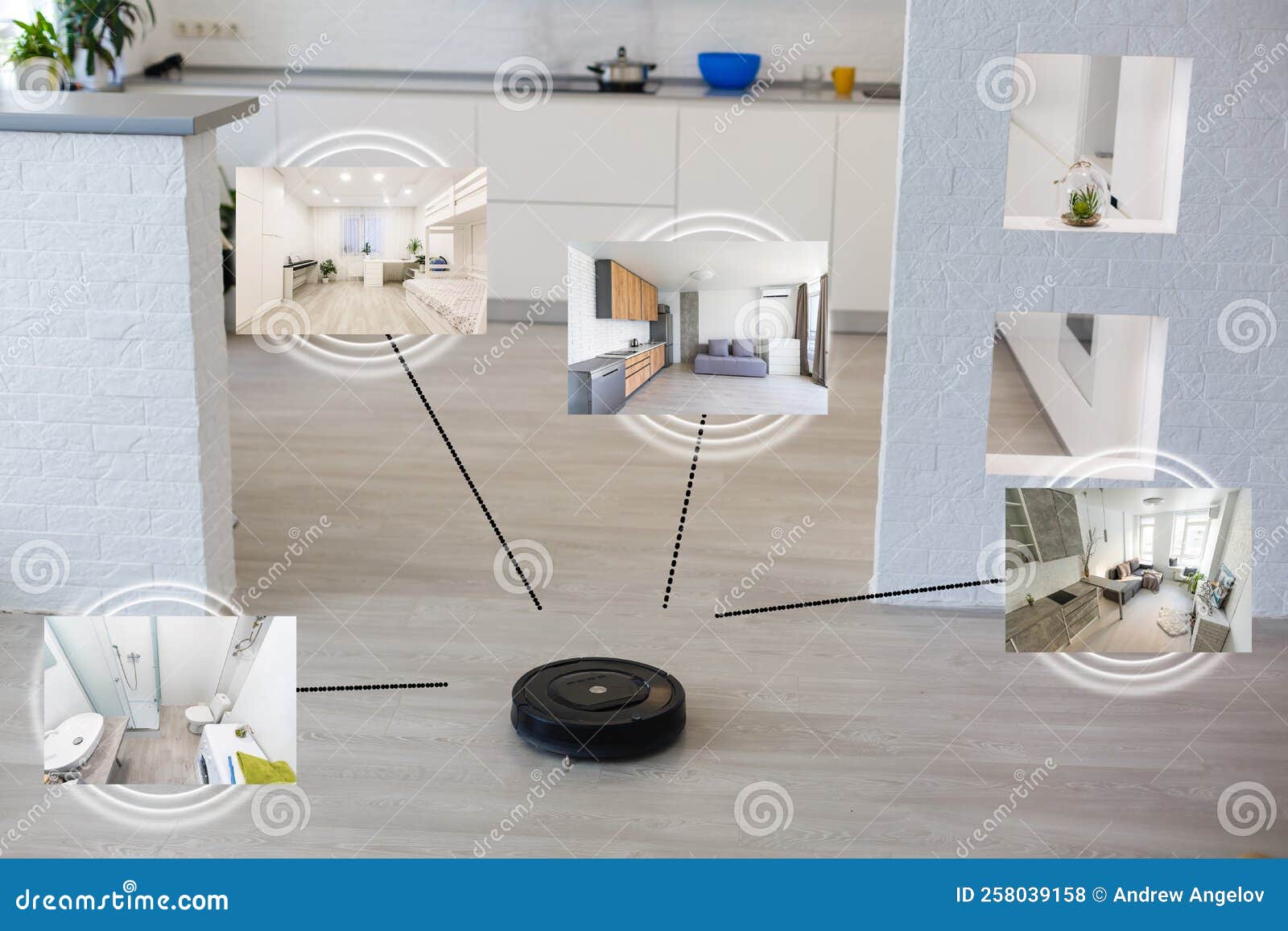 Robotic Artificial Intelligence Usage on Mini Hoover Machine, Tracking ...