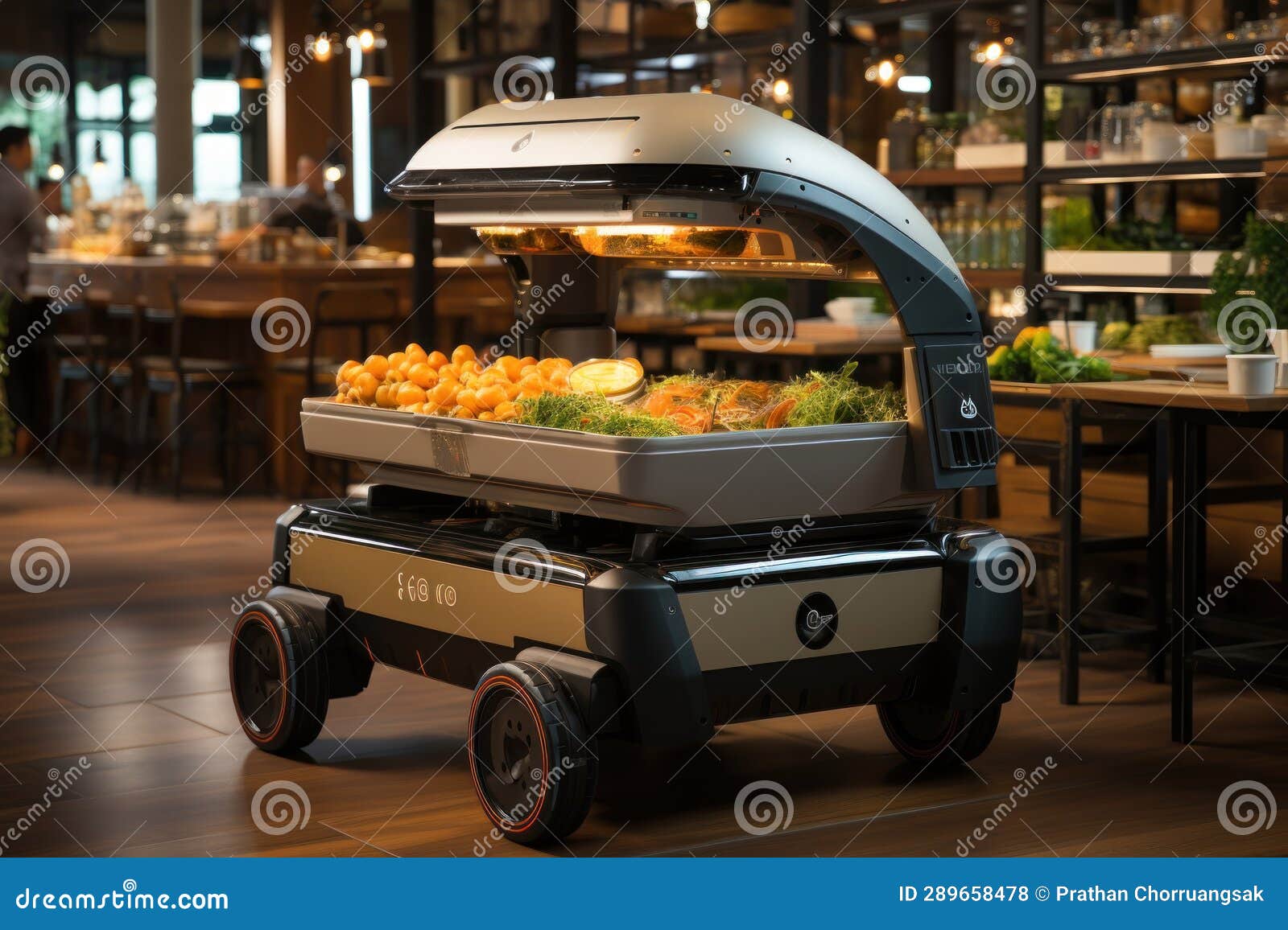 Robotic Assistant or Service Robot for Serving Foods in Restaurant ...