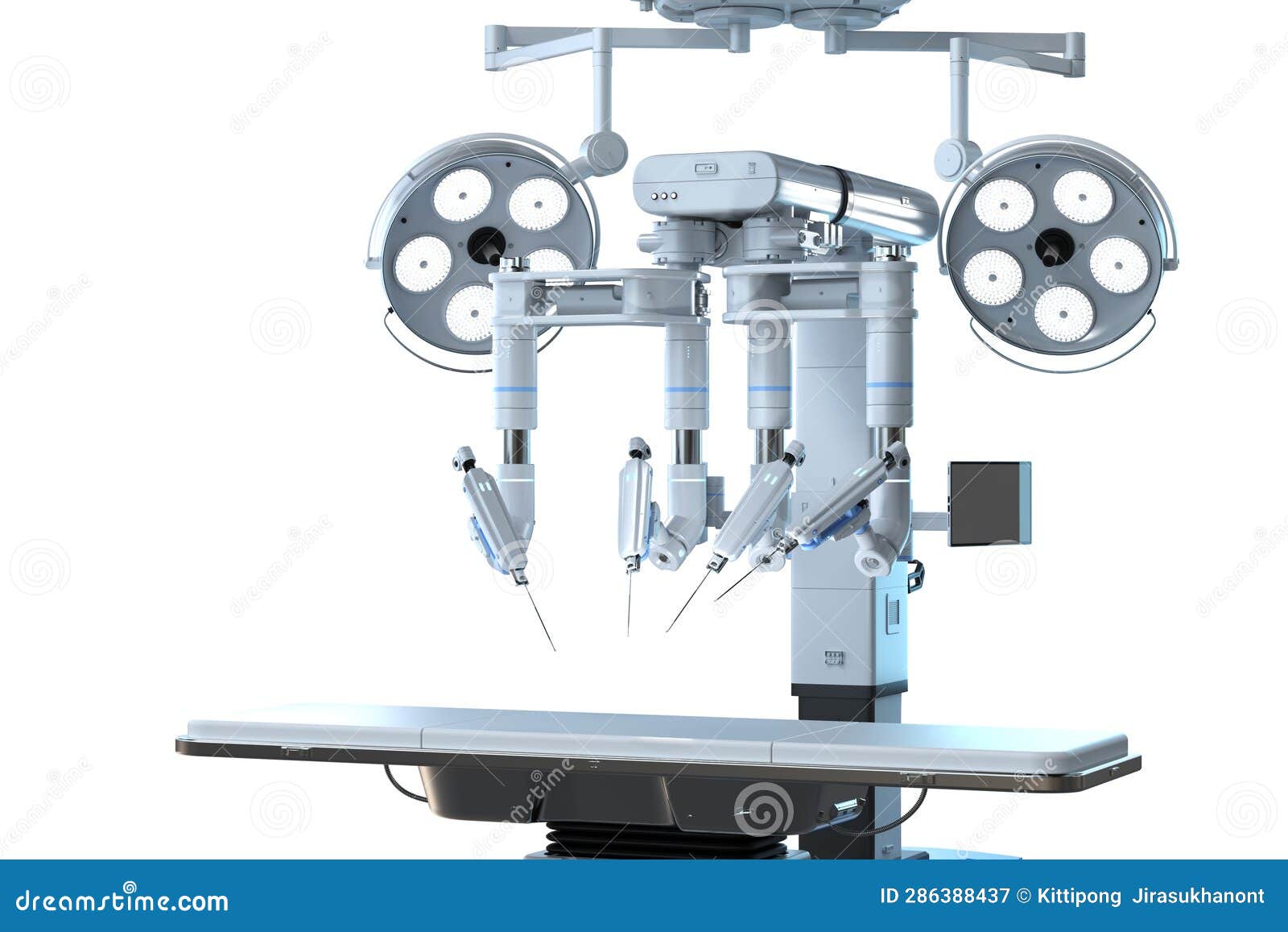 Robotic Assisted Surgery In Operating Room Royalty-Free Stock Image ...