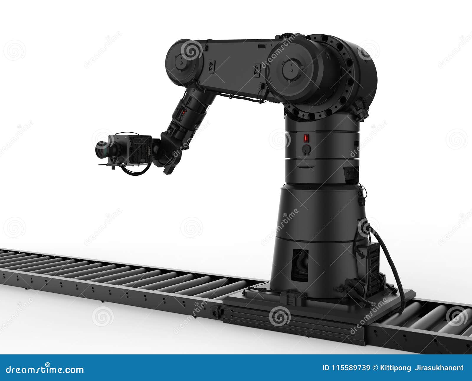 Robotic Camera With Dolly Royalty-Free Stock Image | CartoonDealer.com ...