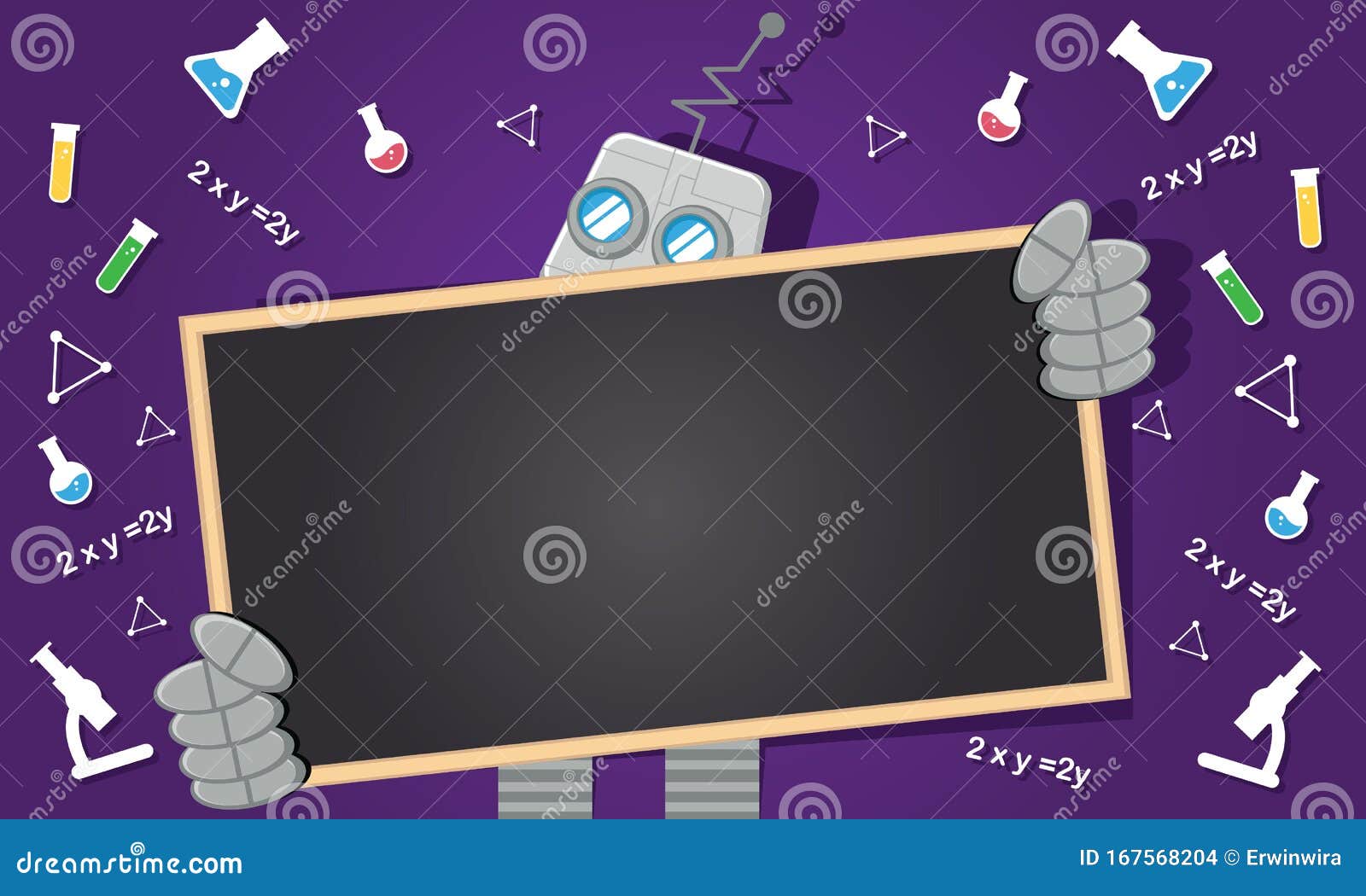 Man With Robotic Character Discussing During Meeting Artificial ...