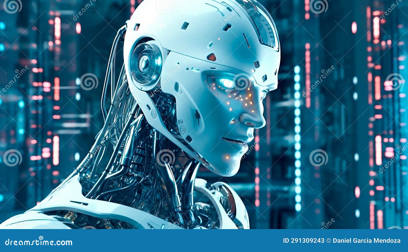 A Robotic Creation, Artificial Intelligence, Advanced Technology ...