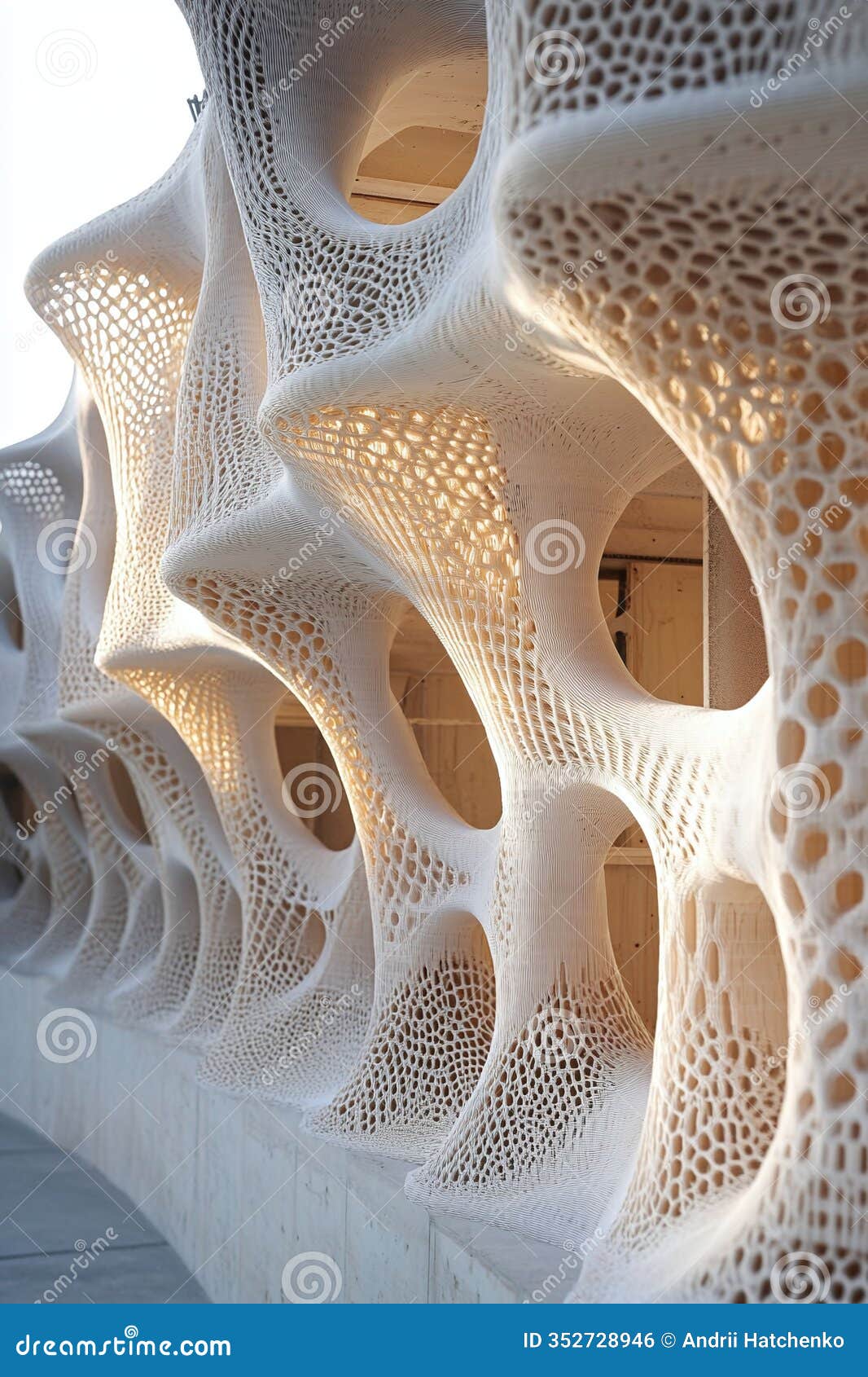 Robotic 3D Printer Creating a Parametric Architectural Facade with ...