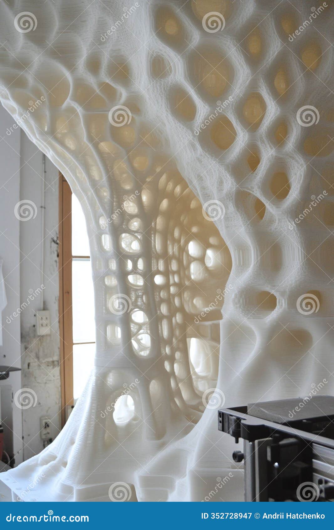 Robotic 3D Printer Creating a Parametric Architectural Facade with ...