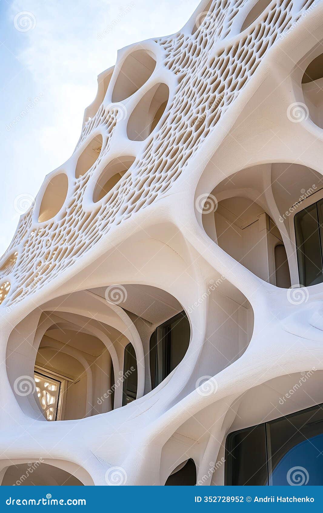 Robotic 3D Printer Creating a Parametric Architectural Facade with ...