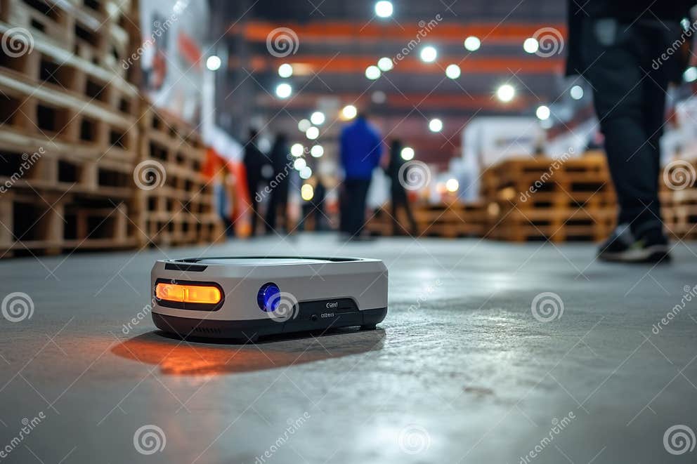 Warehouse Robot Navigates Busy Environment with Precision and ...
