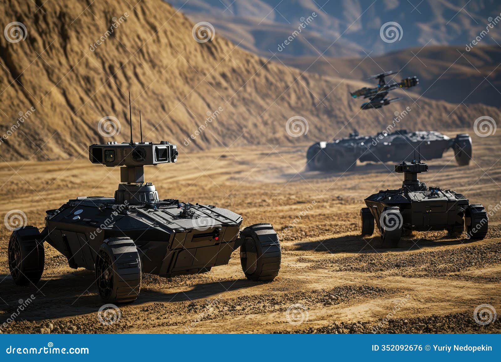 Robotic Exploration in a Rugged Terrain with Drones and Ground Vehicles ...