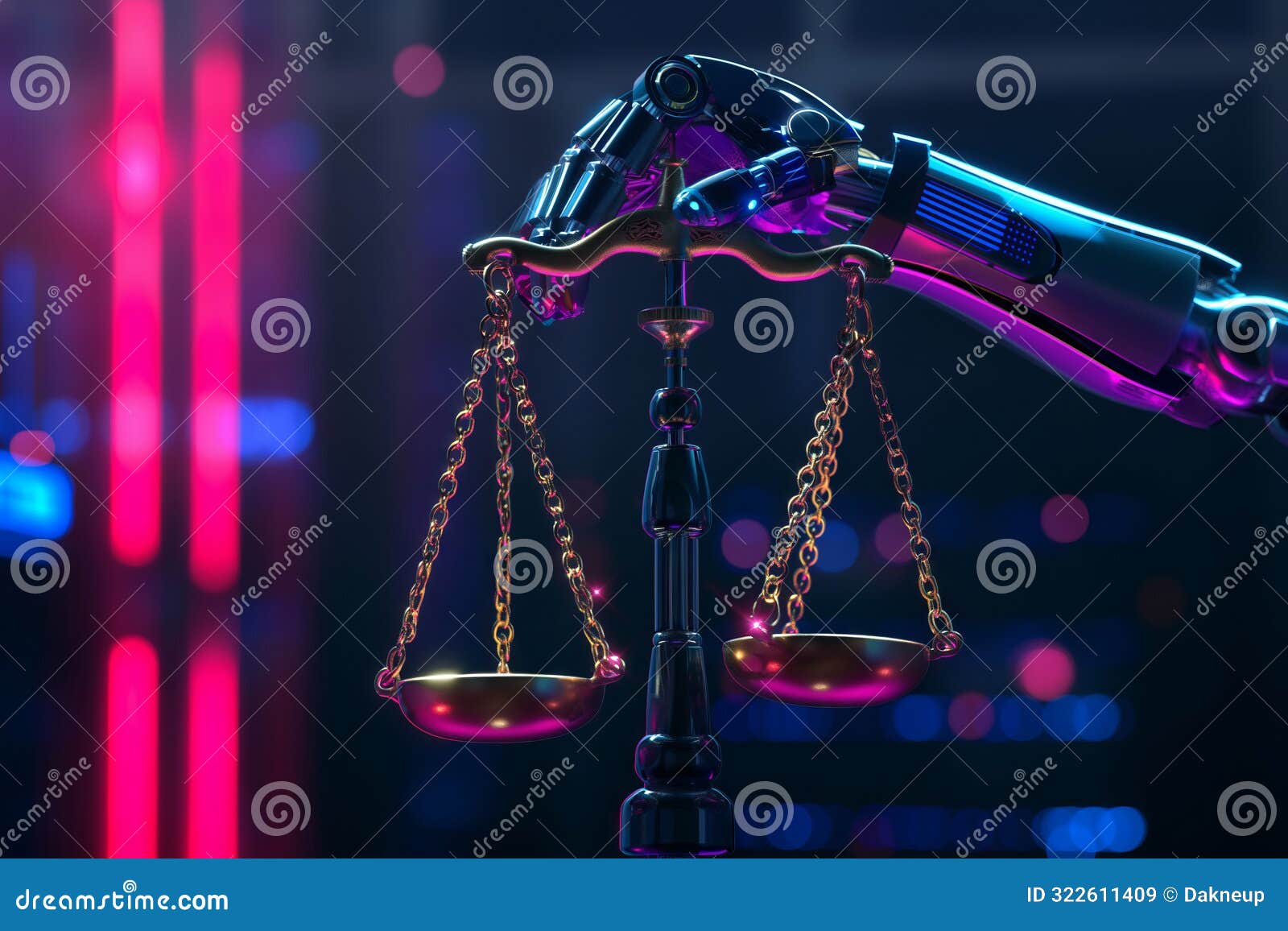 Bridging Technology and Legal Systems with AI Laws Stock Illustration ...