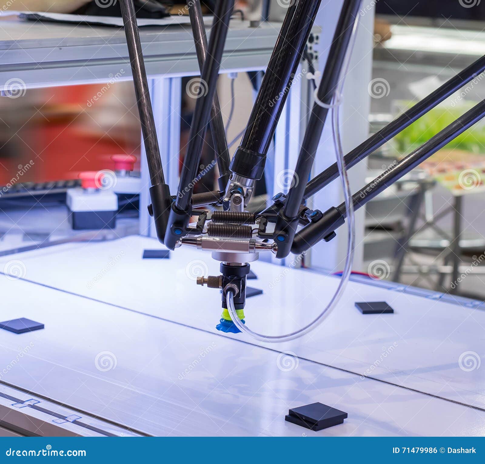 Robotic Hand Machine Tool at Factory Stock Photo - Image of industrial ...