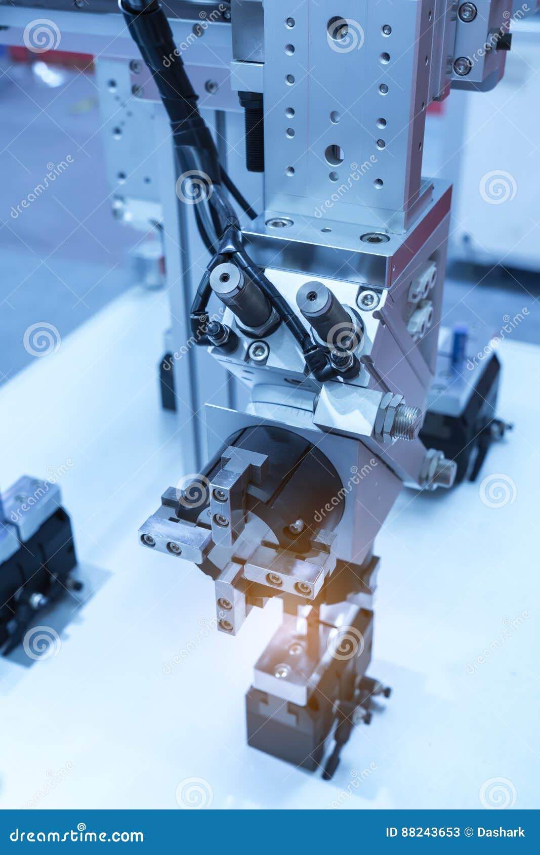 Robotic hand machine tool stock image. Image of automated - 88243653