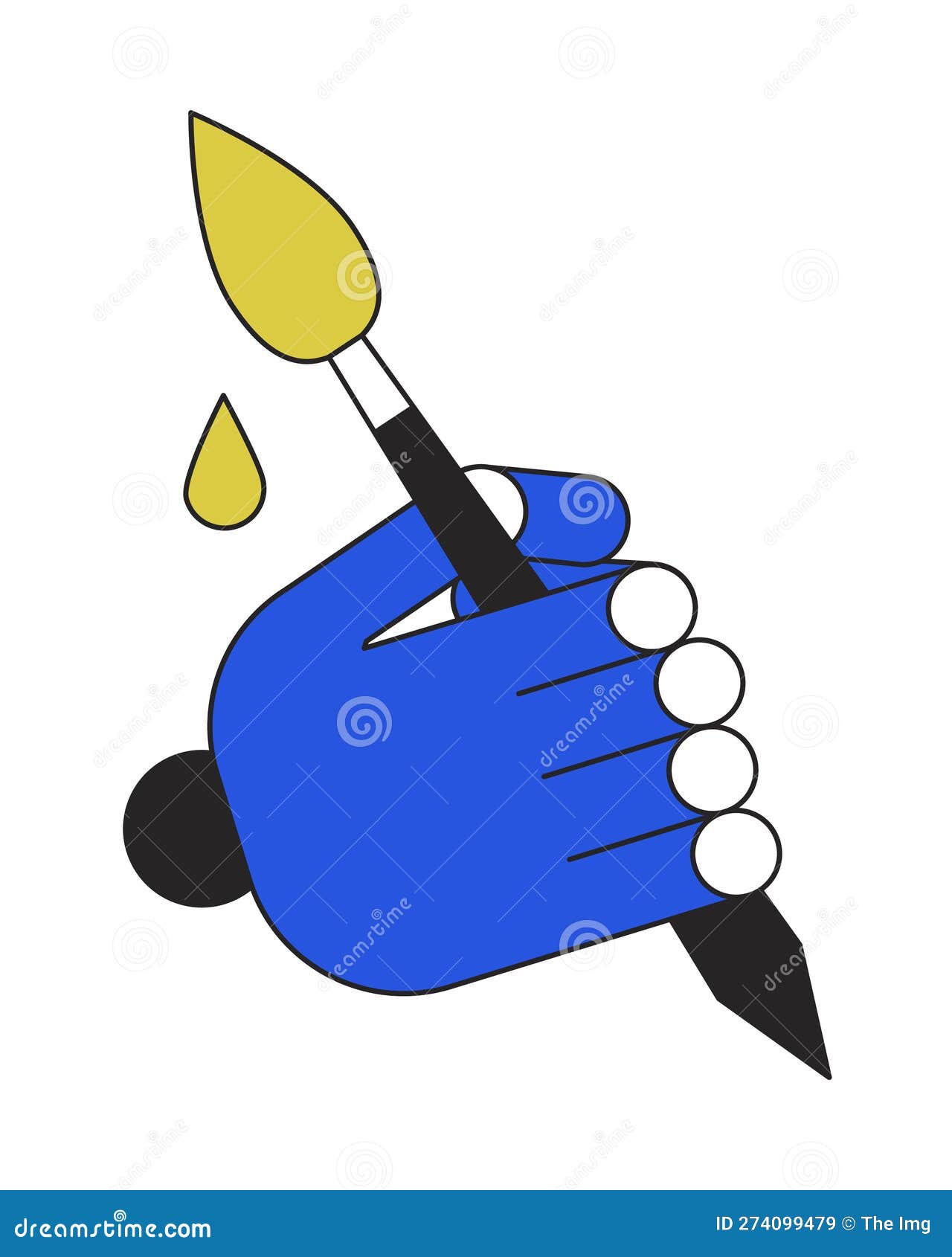 Ai Art Generator With X-ray Robot Writing Assistant Hand Hold Pen ...