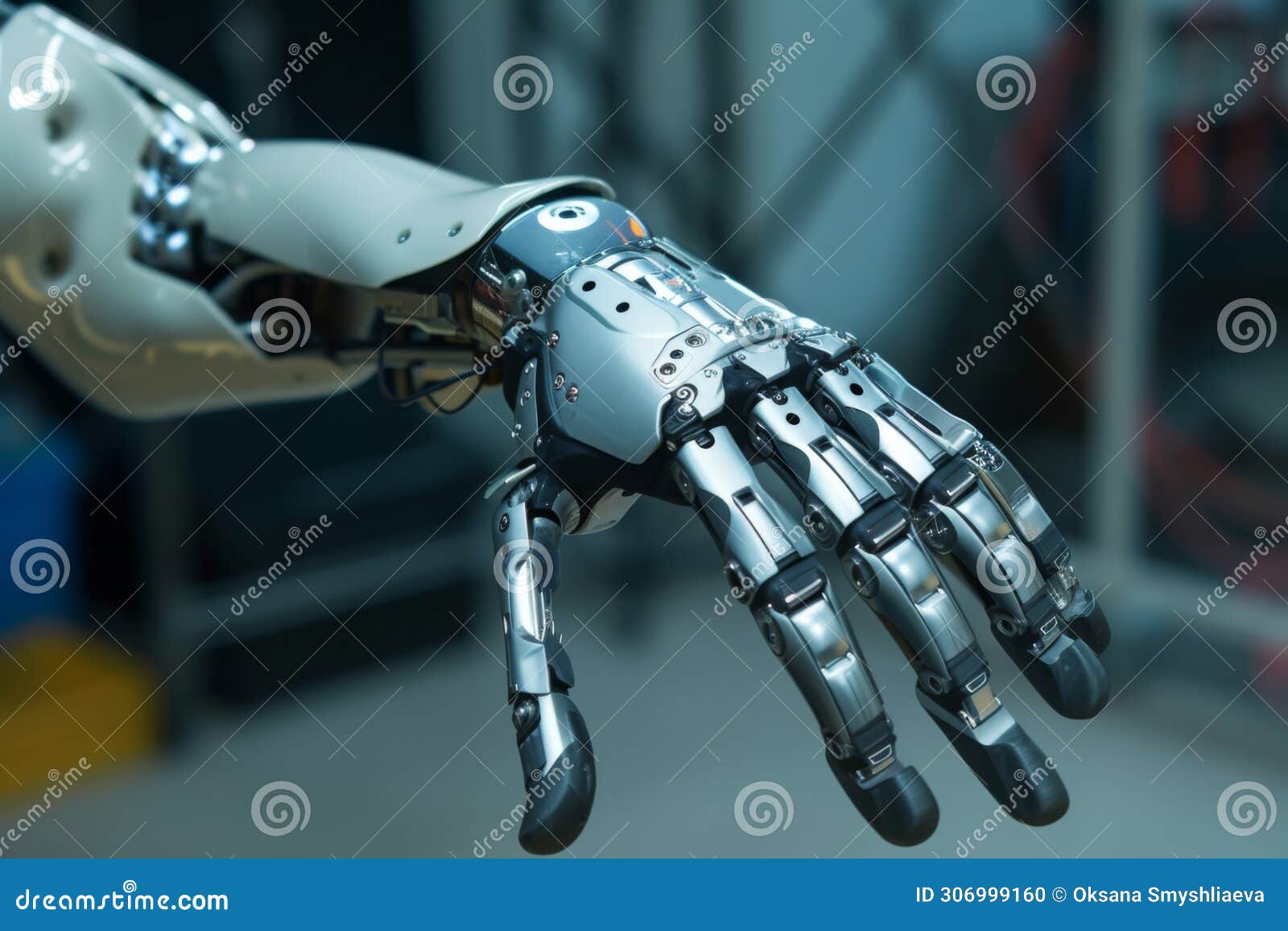 Robotic Hand Prosthesis Technology. High-tech Robotic Hand Prosthesis ...
