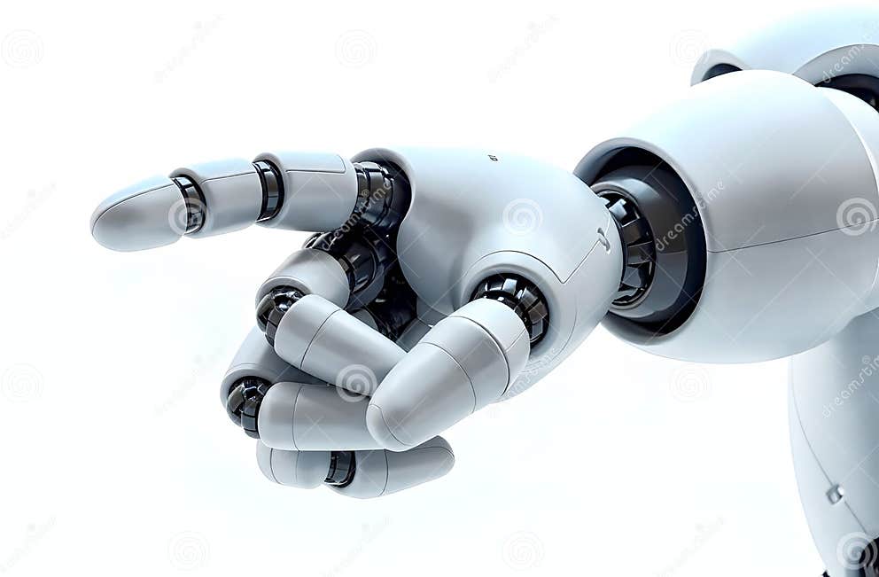 Robotic Hand Showcases Advanced Engineering with Articulated Fingers ...