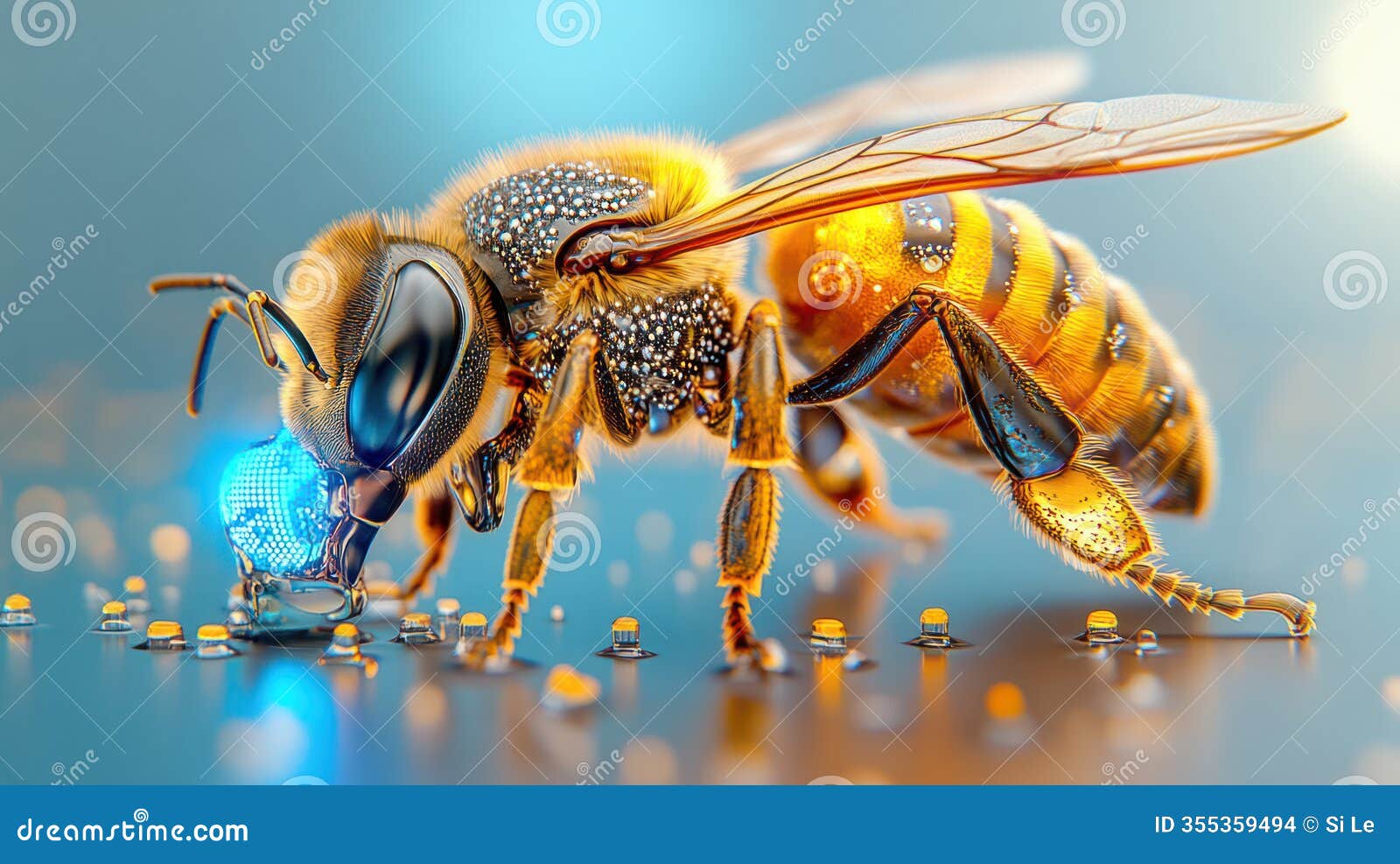 Robotic Honeybee with Holographic Nectar Detection Technology for ...