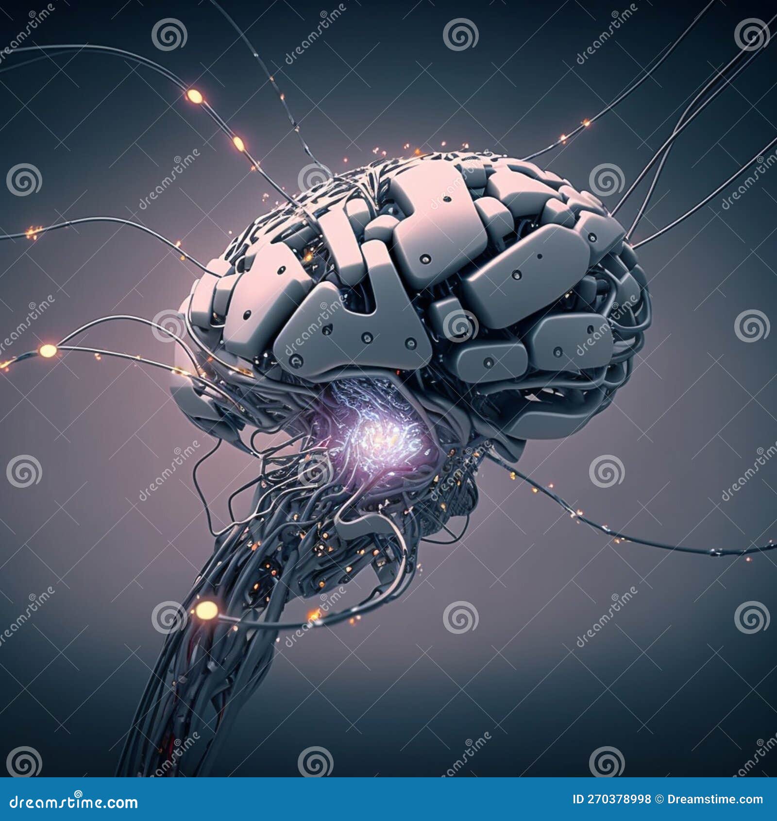 Robotic Human Brain with Detailed Circuits. Concept Art of Artificial ... Robotic Human Brain with Detailed Circuits. Concept Art of Artificial ...