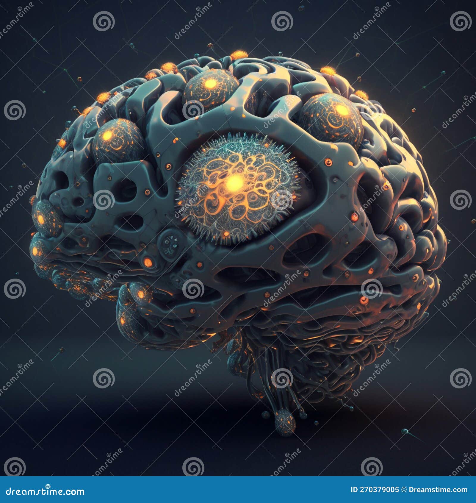 Robotic Human Brain with Detailed Circuits. Concept Art of Artificial ... Robotic Human Brain with Detailed Circuits. Concept Art of Artificial ...