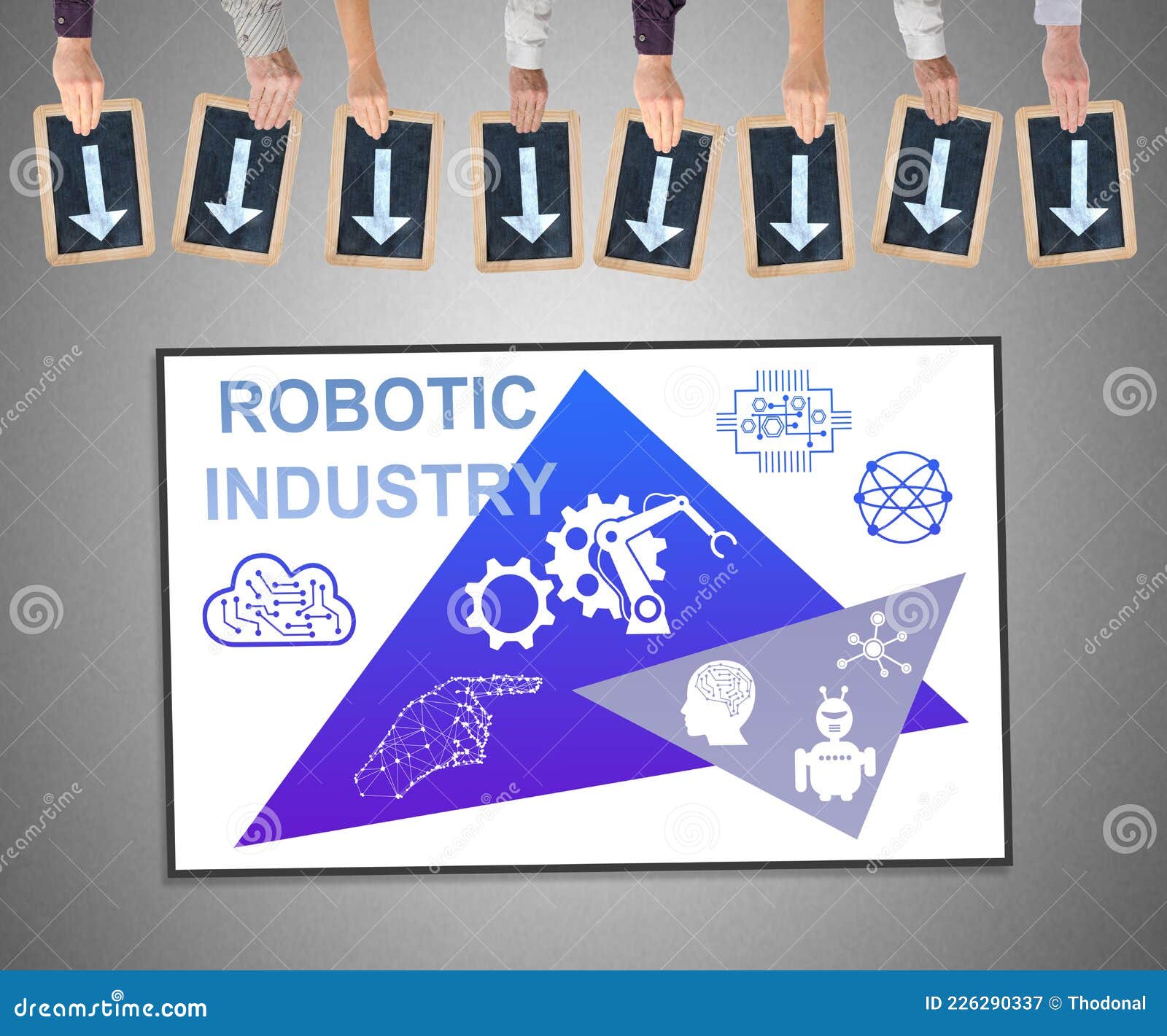 Robotic Industry Concept on a Whiteboard Stock Image - Image of ... Robotic Industry Concept on a Whiteboard Stock Image - Image of ...