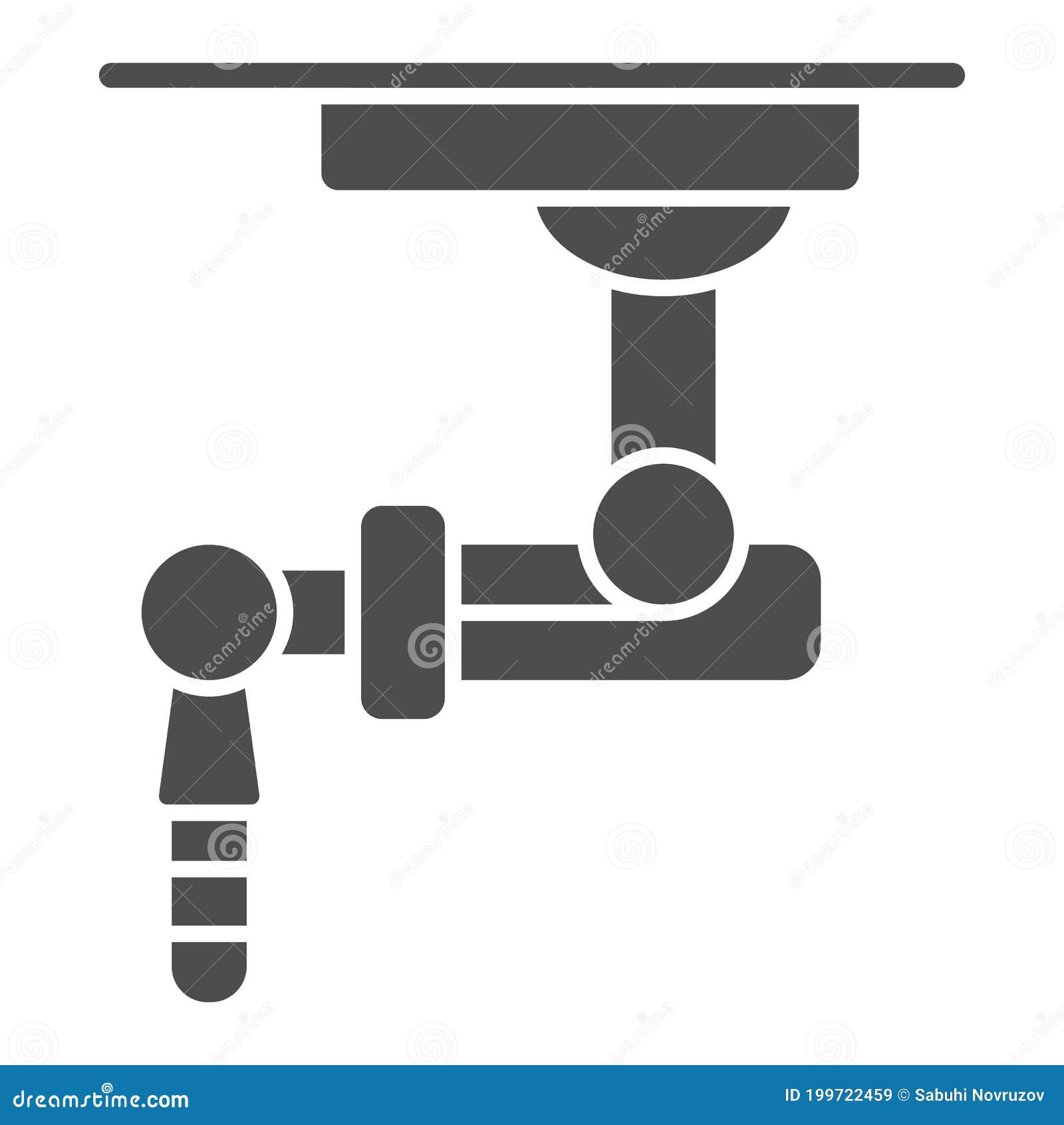 Robot With Sign Cartoon Vector | CartoonDealer.com #20164591