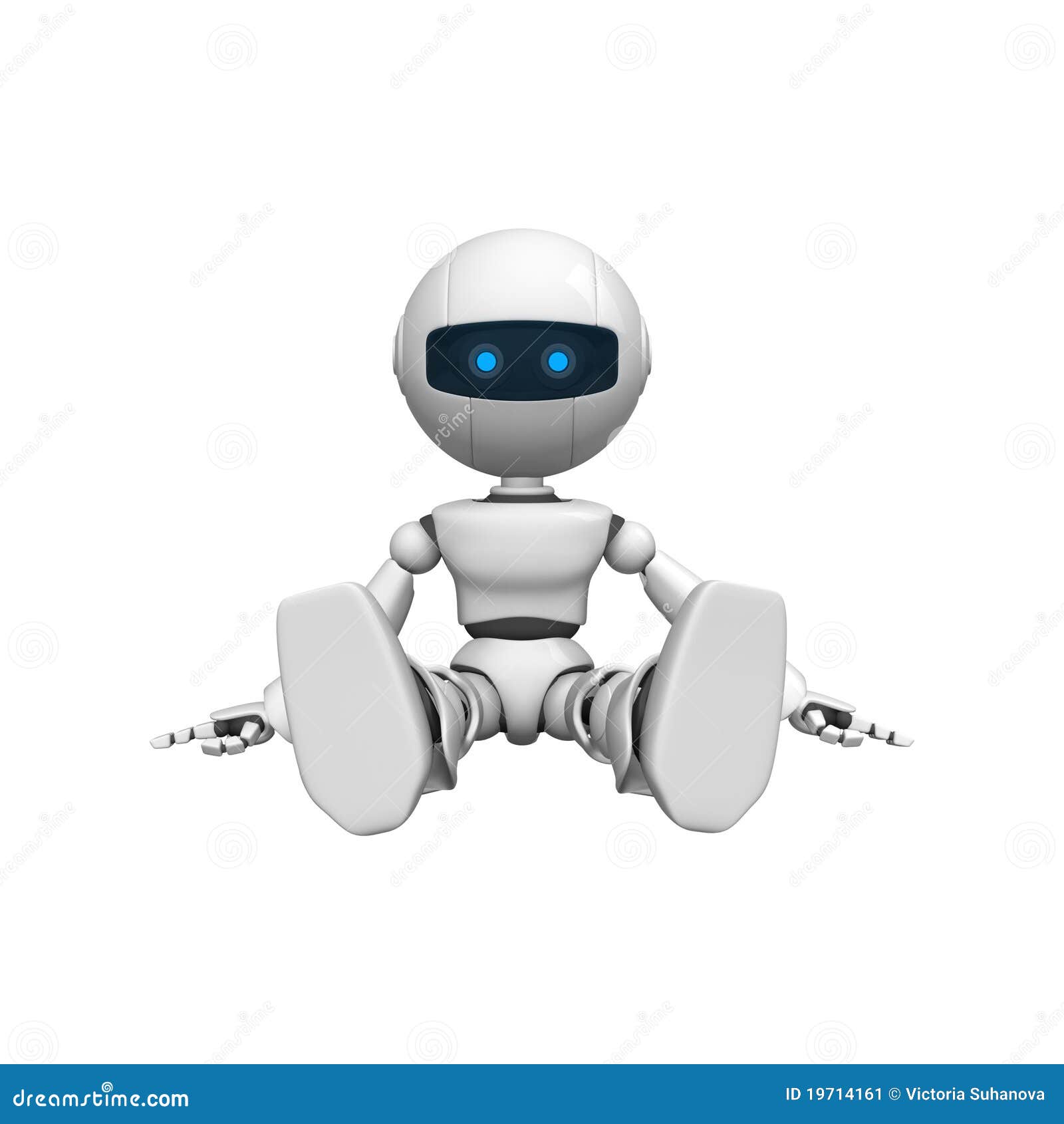 Man Robotic Sitting Stock Illustrations – 203 Man Robotic Sitting Stock ...