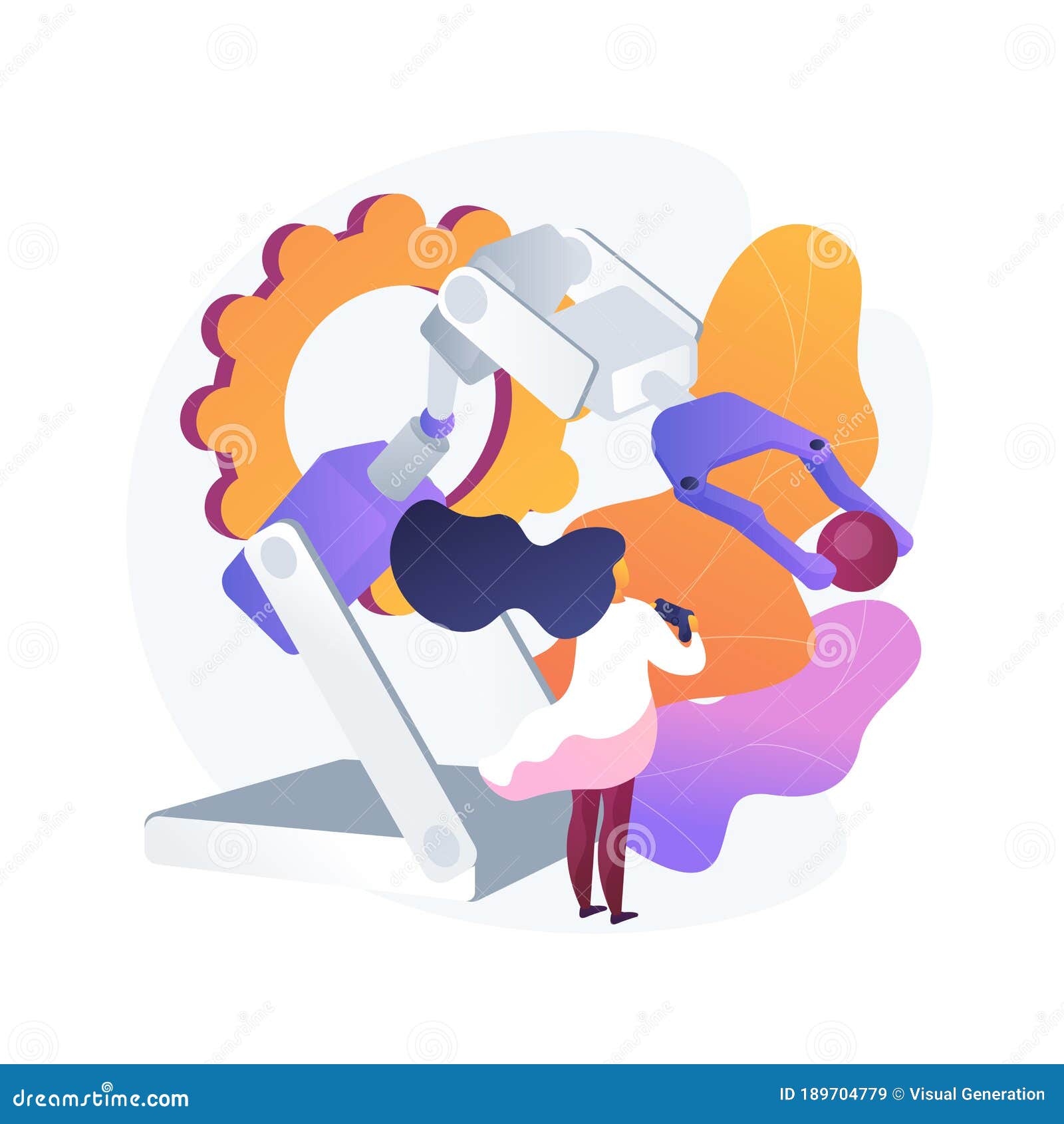 Robotic Mechanical Hand Vector Concept Metaphor Stock Vector ...