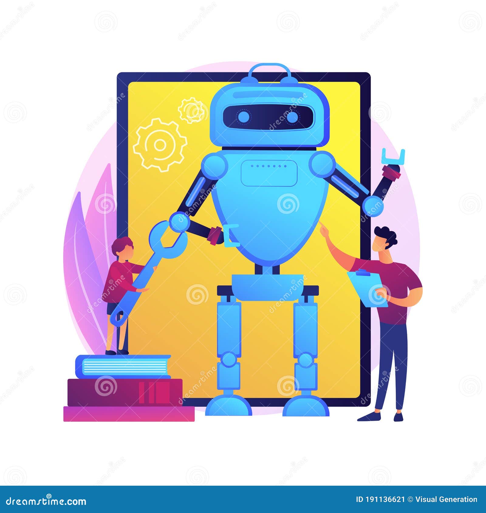 Robotic Mechanical Programmable Arm With Joints For Industrial Assembly ...