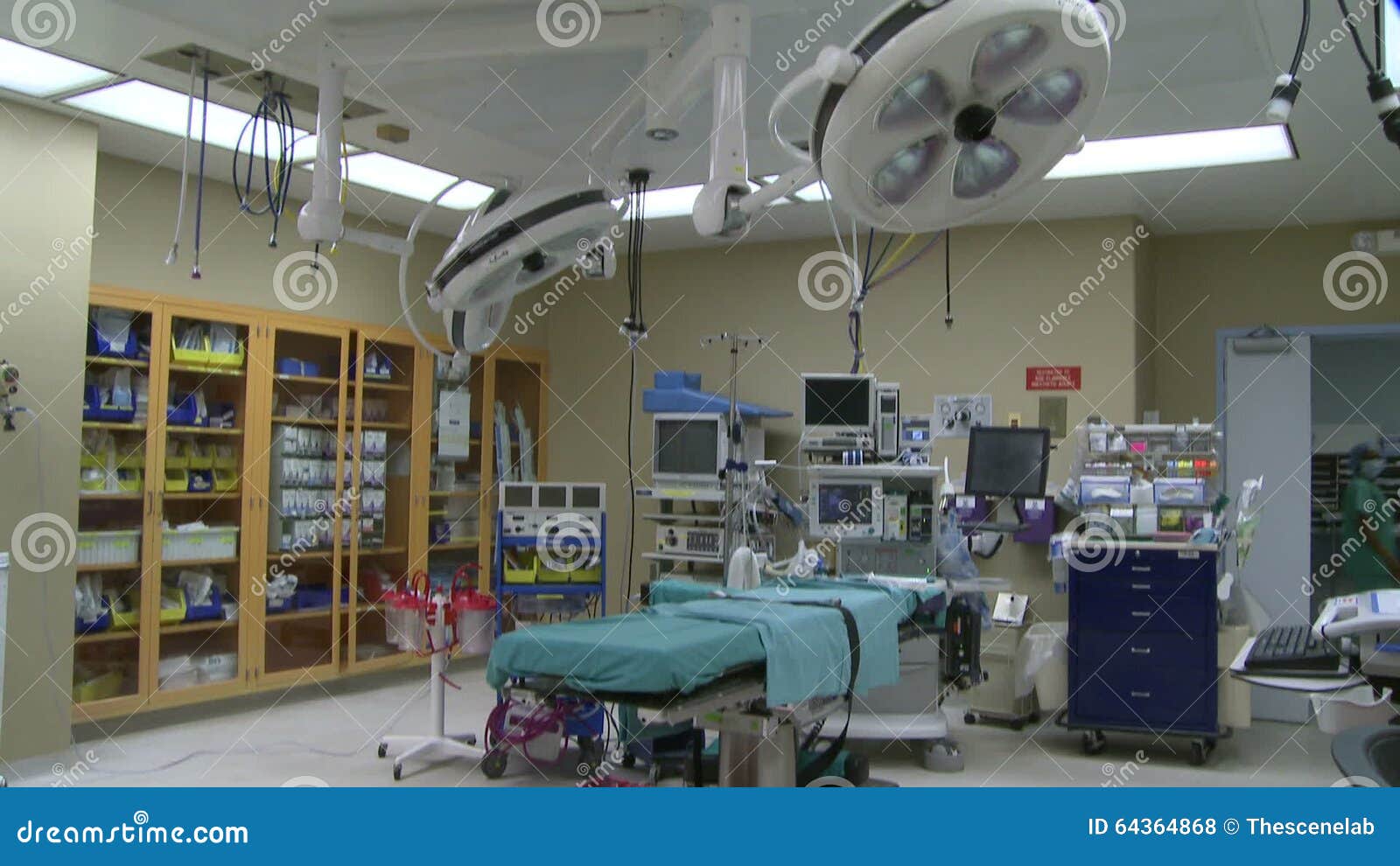 Robotic Operating Room (4 of 4) Stock Footage - Video of laparoscopy ...