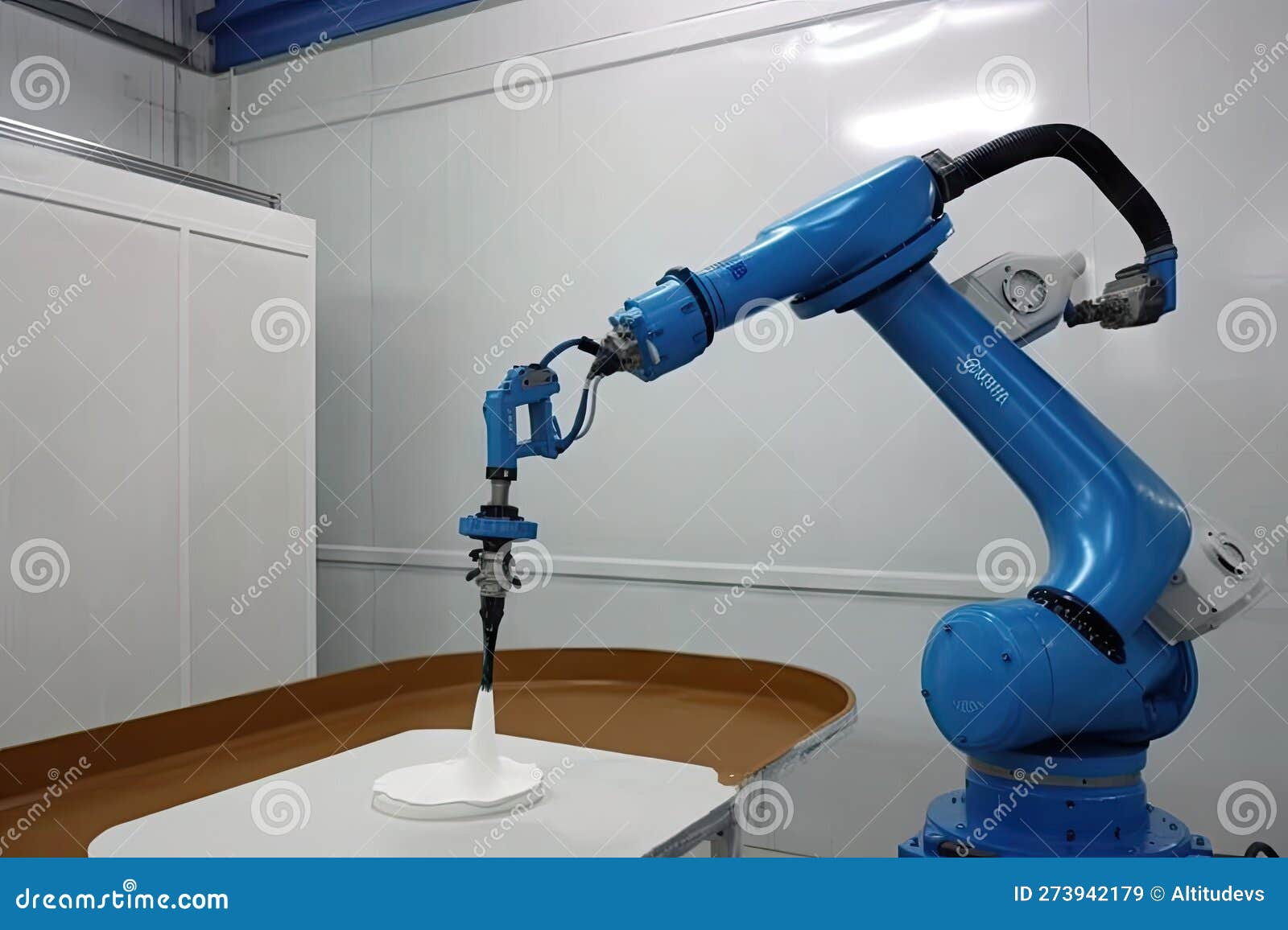 Robotic Painting and Coating System, with Smooth Motions and Precise ...