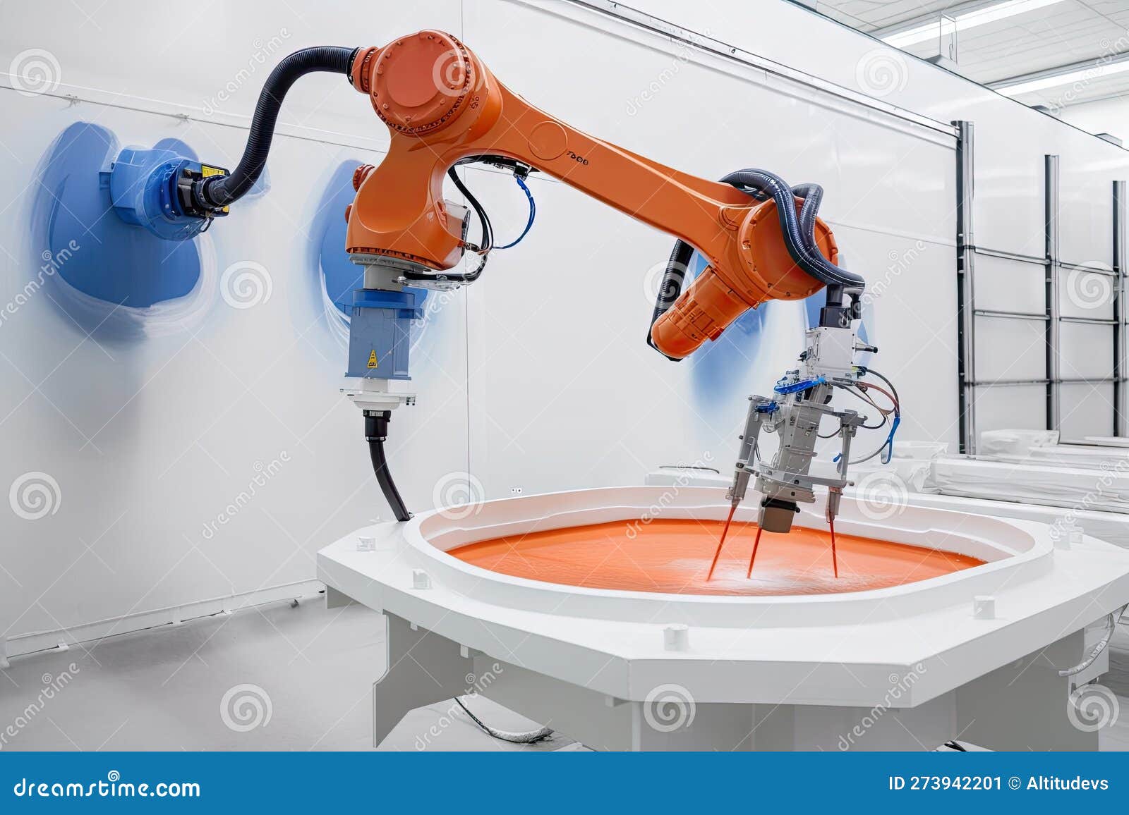 Robotic Painting and Coating System, with Smooth Motions and Precise ...