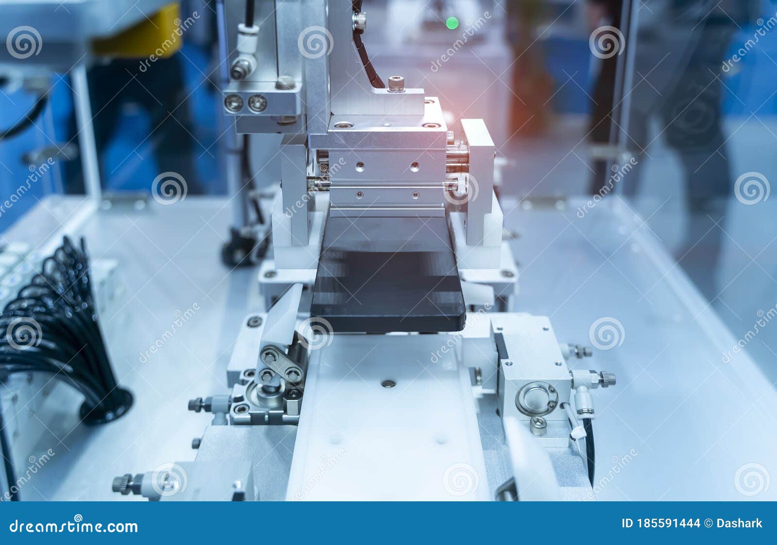 Robotic Pneumatic Input To Robot Handle Grip Handle Royalty-Free Stock ...