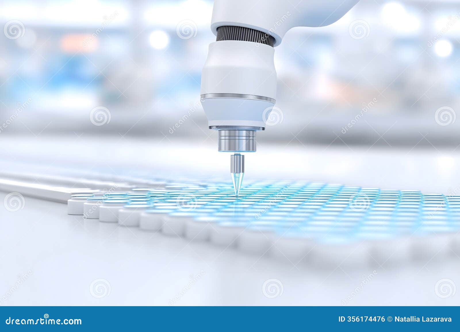 Robotic Precision: Modern Engineering And Automation. Concept Industry ...