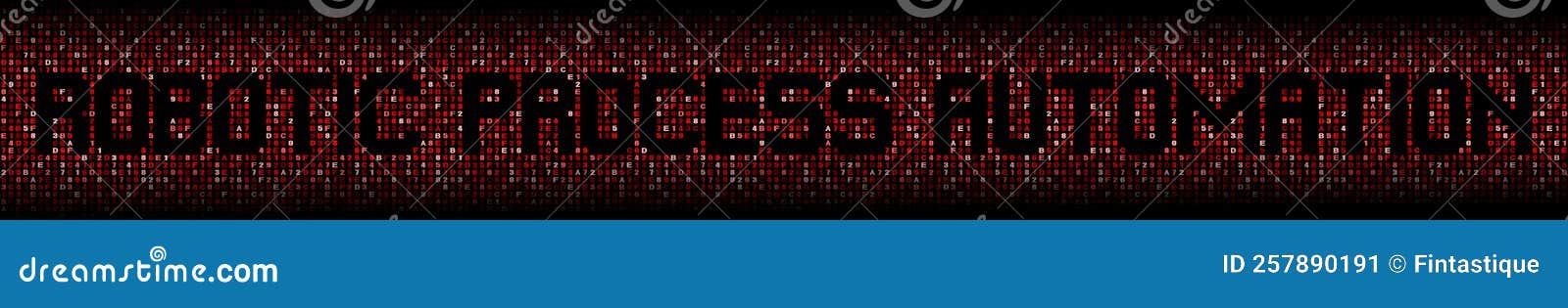 Robotic Process Automation Text on Hex Background Illustration Stock ...