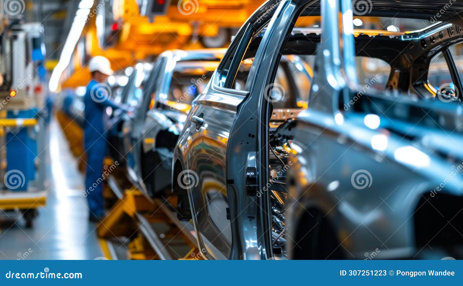 Robotic Production Process of Electric Vehicles Monitored by Car ...