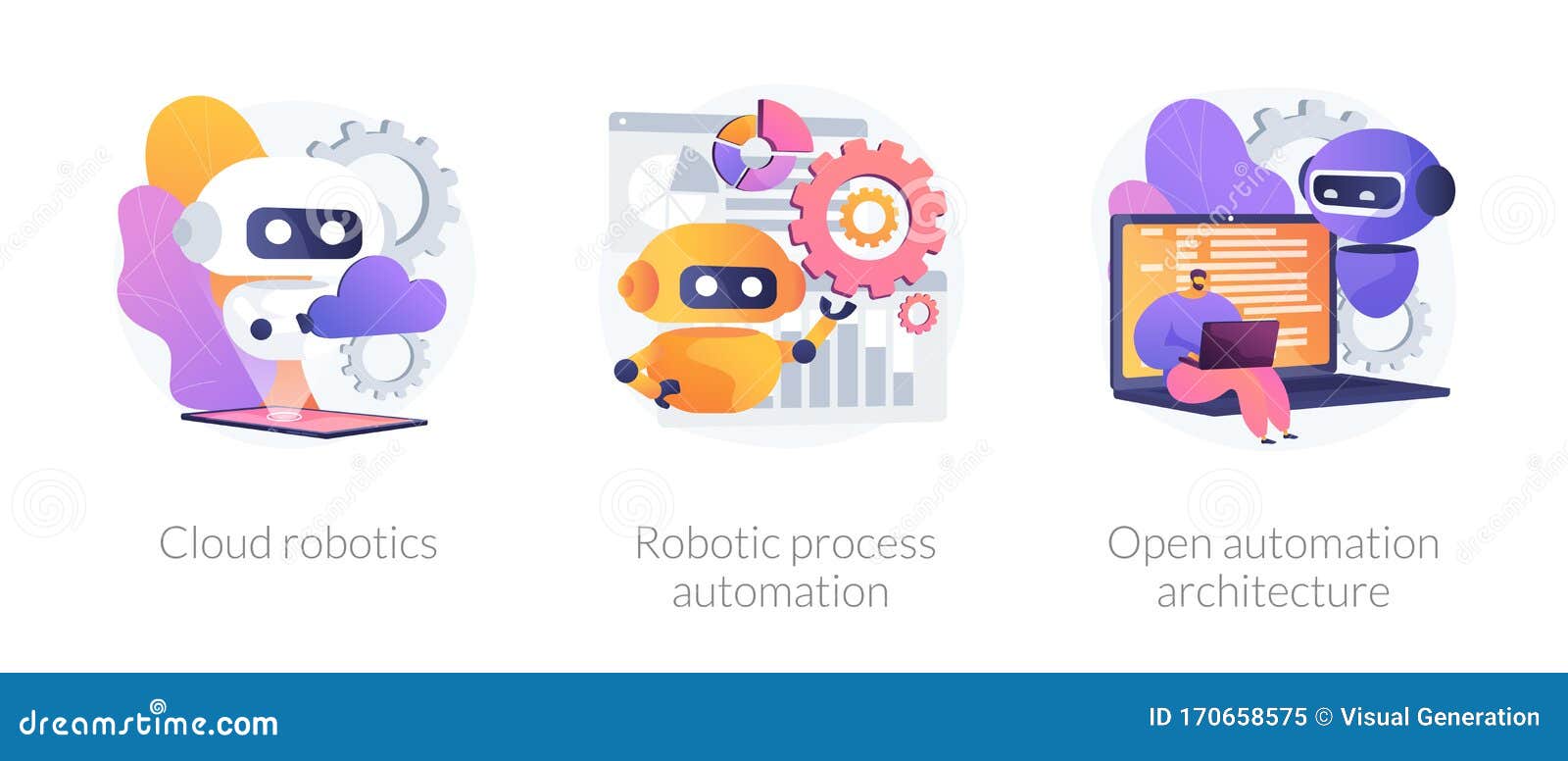 Robotic Programmes Development Vector Concept Metaphors Stock Vector ...