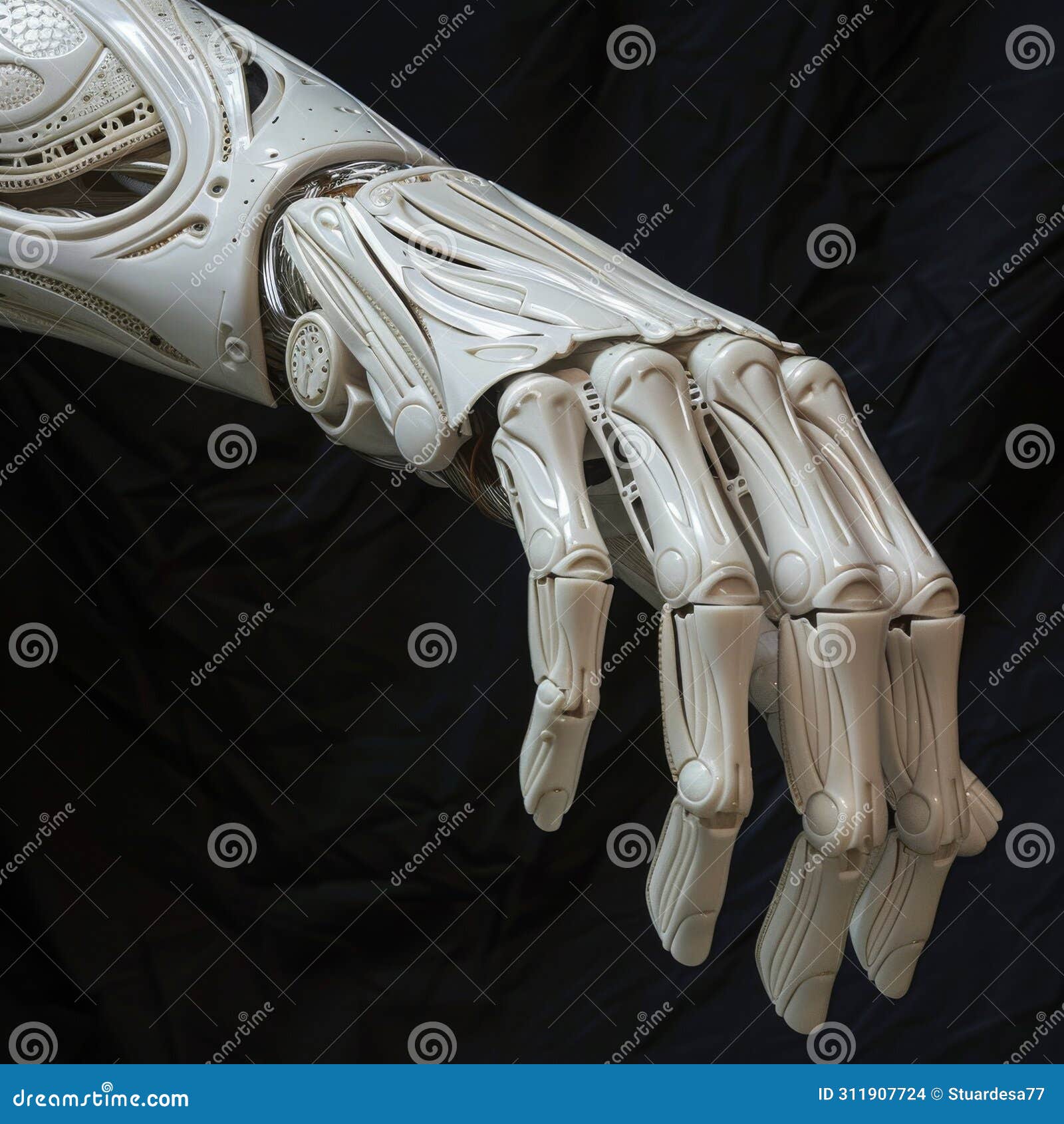Robotic Prosthetic Hand stock photo. Image of technology - 311907724