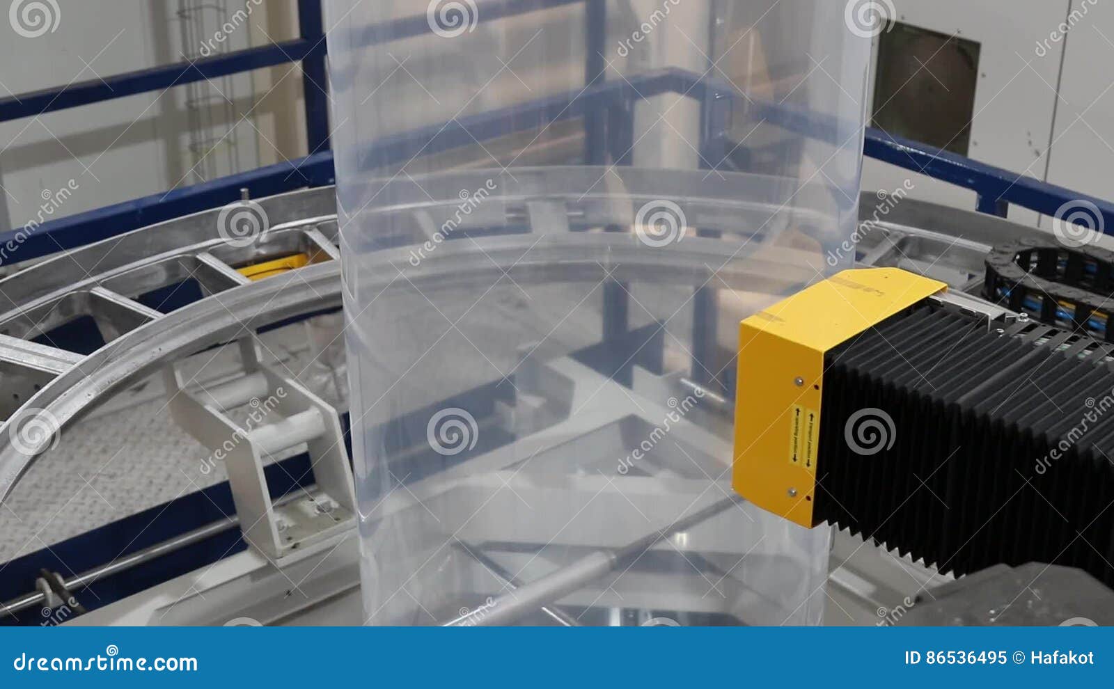 Robotic Quality Control Unit Plastic Extruder Stock Footage & Videos ...