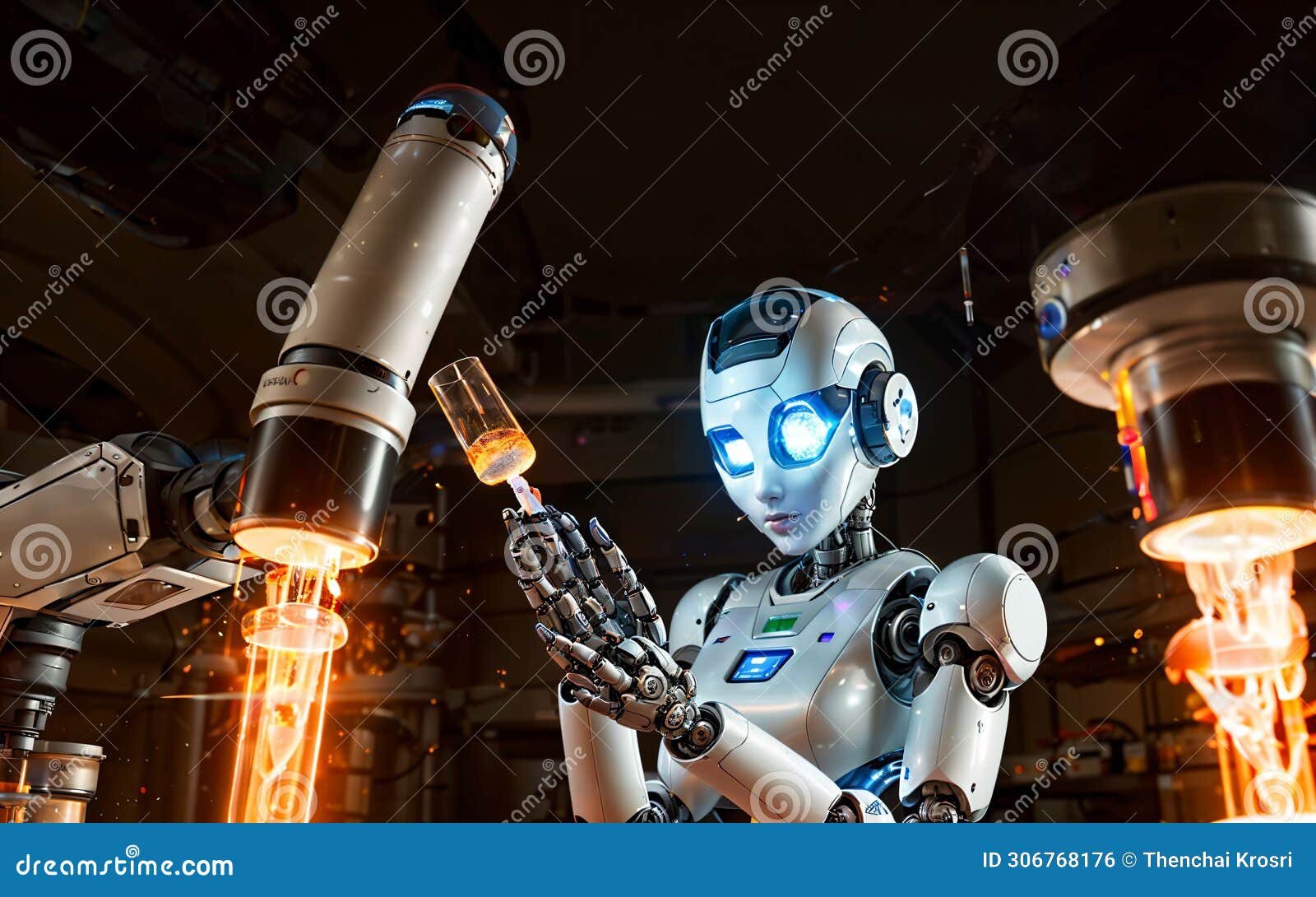 Robotic Scientists in the Lab Exploring the Future of Scientific ...