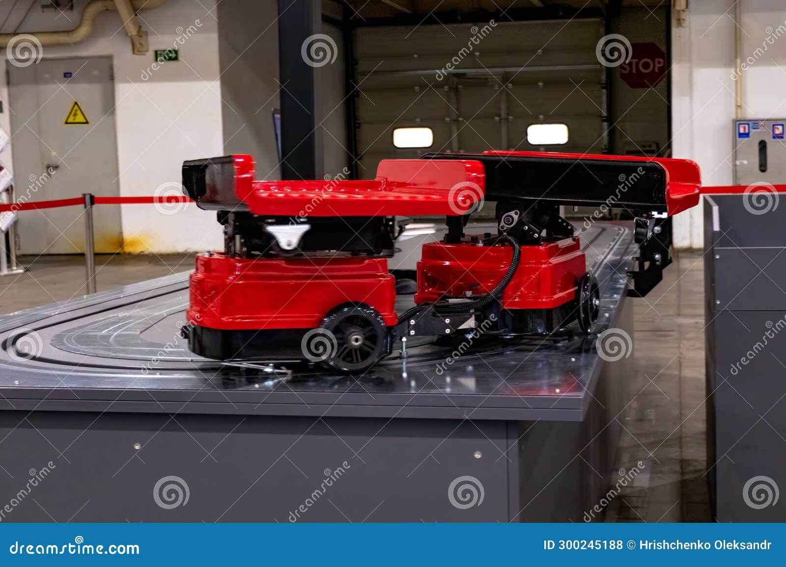 Robotic Sorting System. Media. Gripper On Universal Robot Is Sorting ...