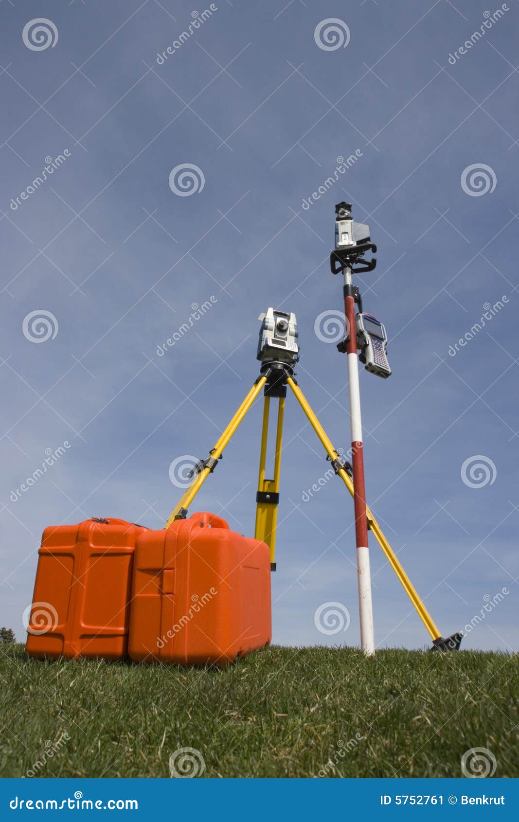 Robotic station stock image. Image of worker, robot, measurement - 5752761