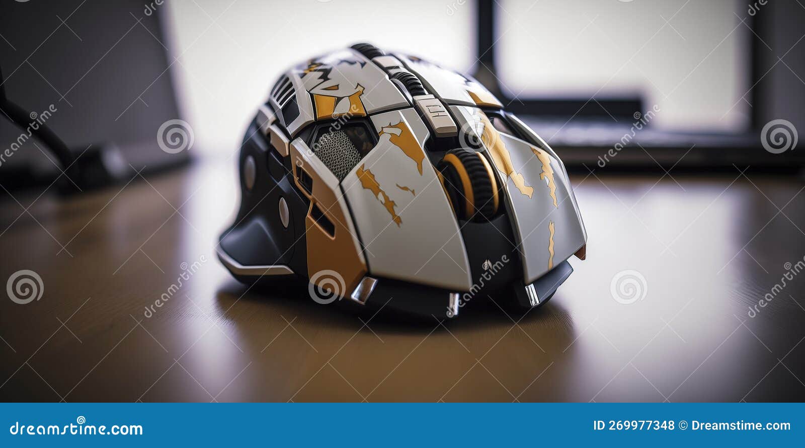 Robotic Style Gaming Mouse, Stock Illustration - Illustration of ...