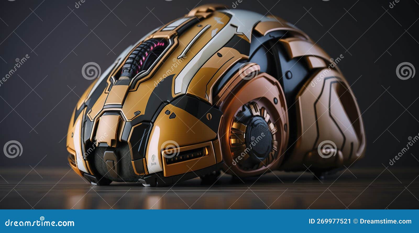 Robotic Style Gaming Mouse, Stock Illustration - Illustration of ...