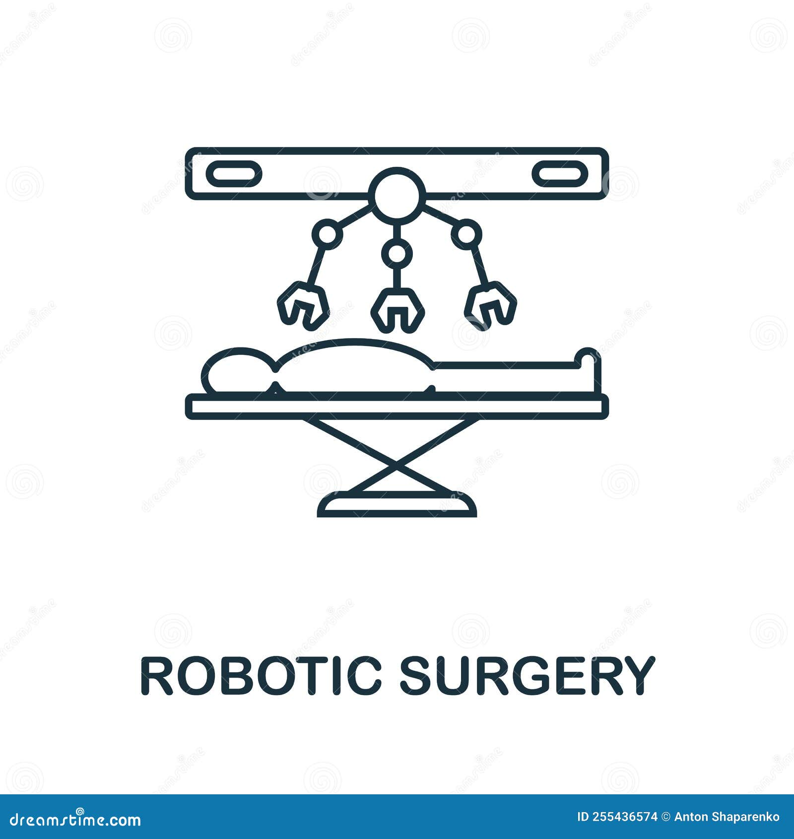 Robotic Surgery Icon. Simple Element from Technology Collection. Line ...