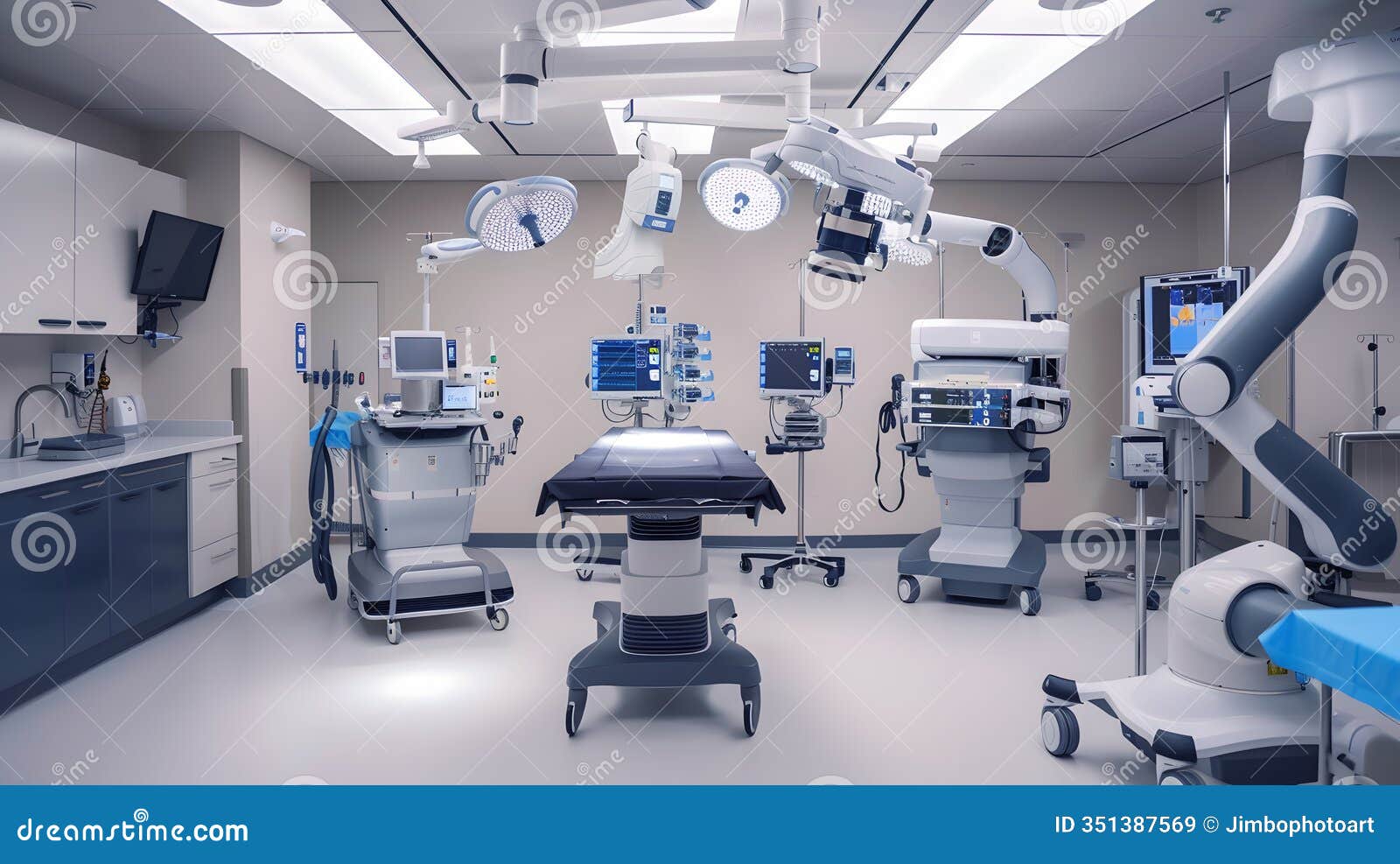 State-of-the-Art Surgical Equipment And High-Tech Medical Devices In A ...
