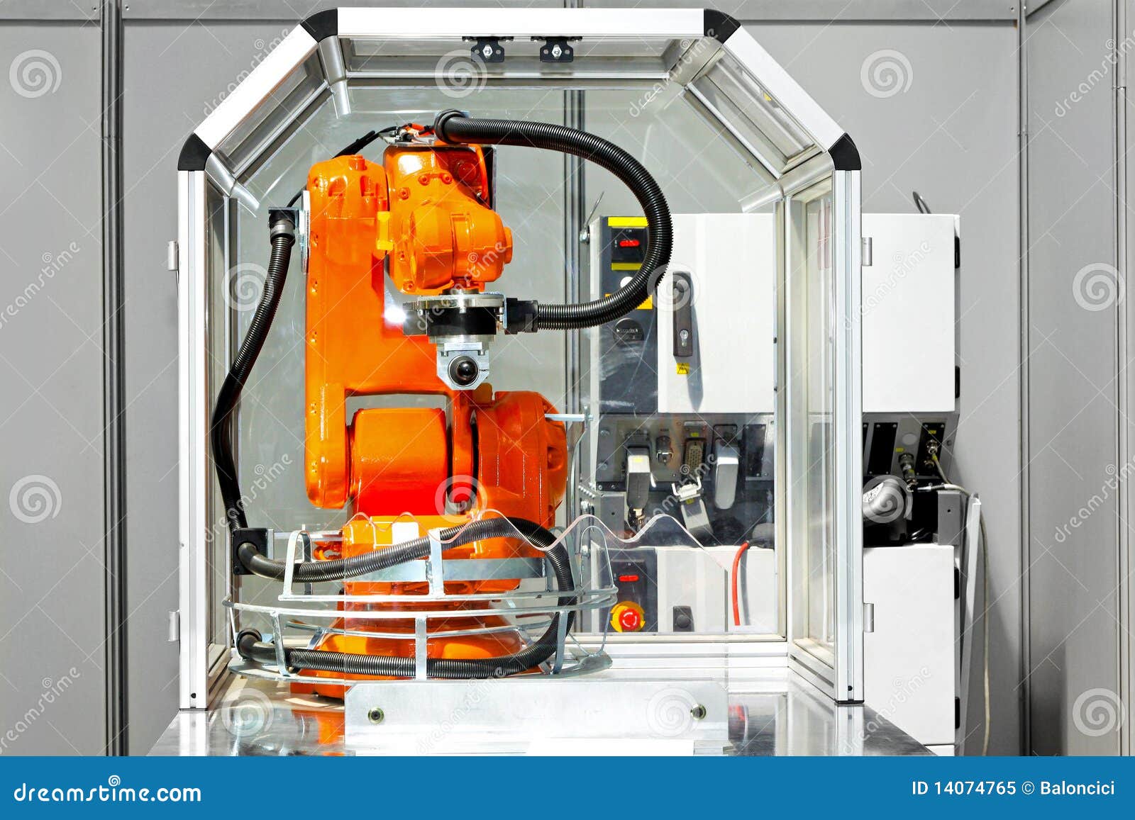 Robotic system stock image. Image of system, welder, automatic - 14074765