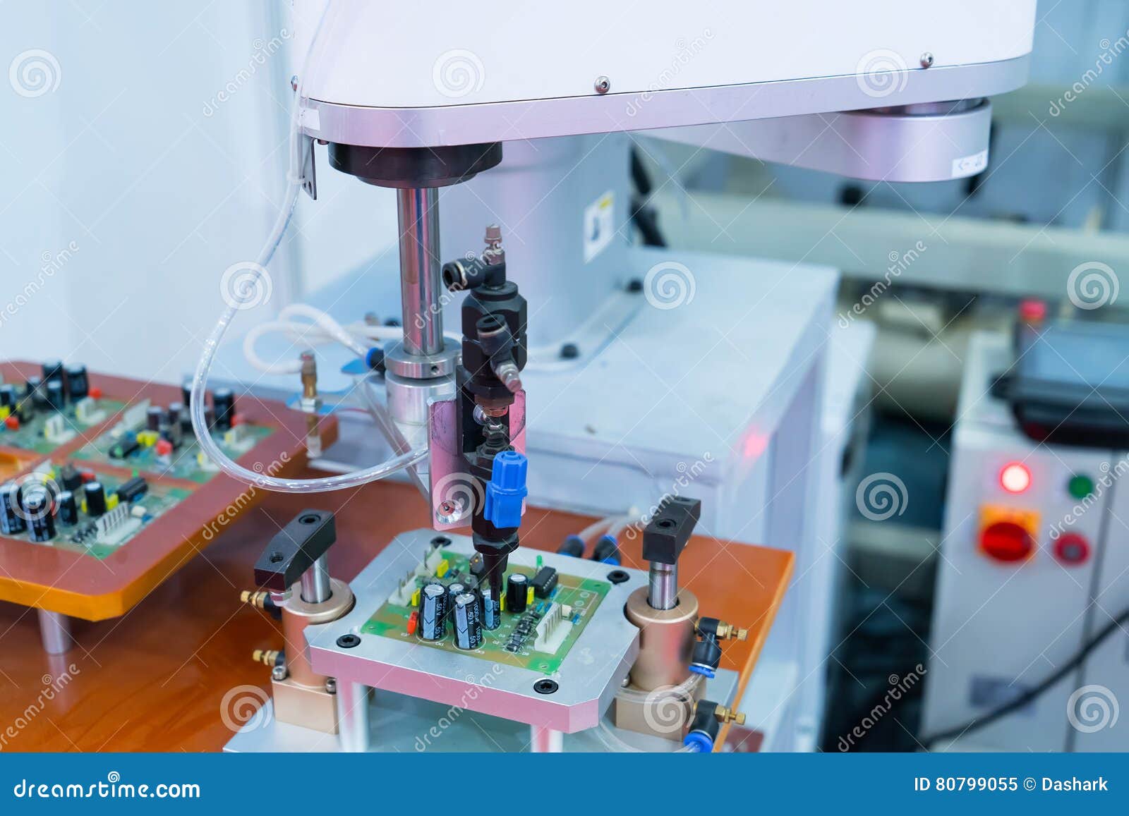 Robotic System for Automatic Checking Stock Image - Image of dynamics ...