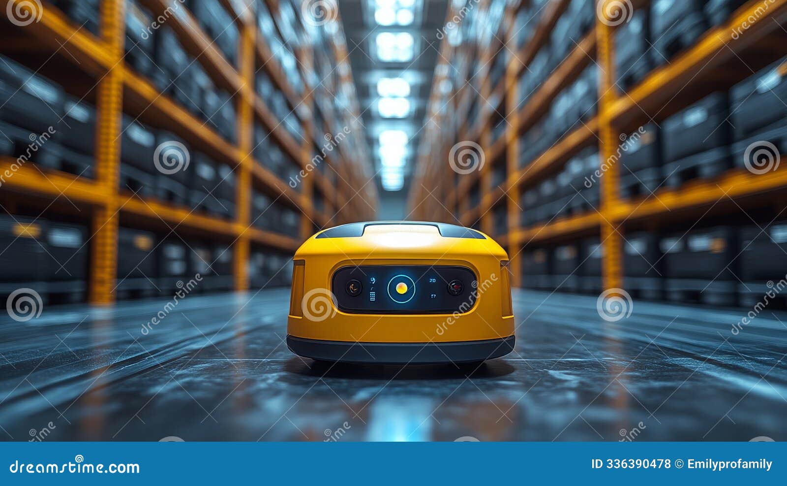 Robotic System Navigating in a Modern Warehouse for Inventory ...
