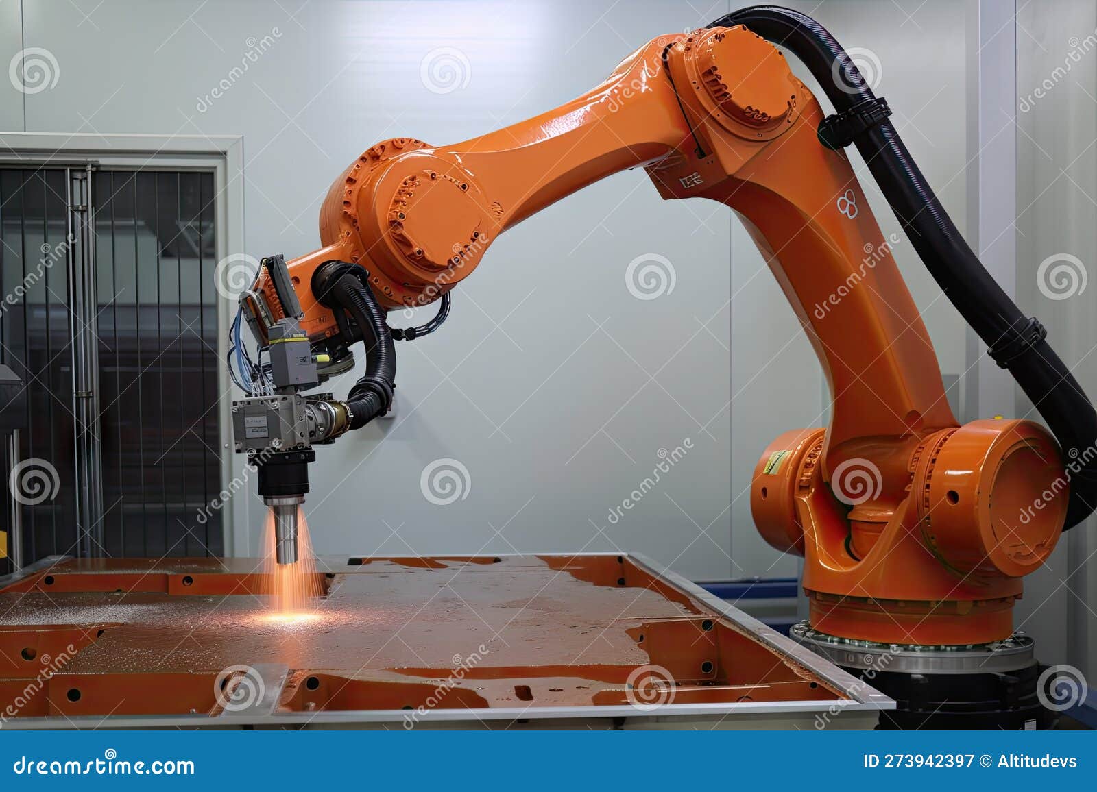 Robotic System, with Precise Brush Movements and Seamless Coating of ...