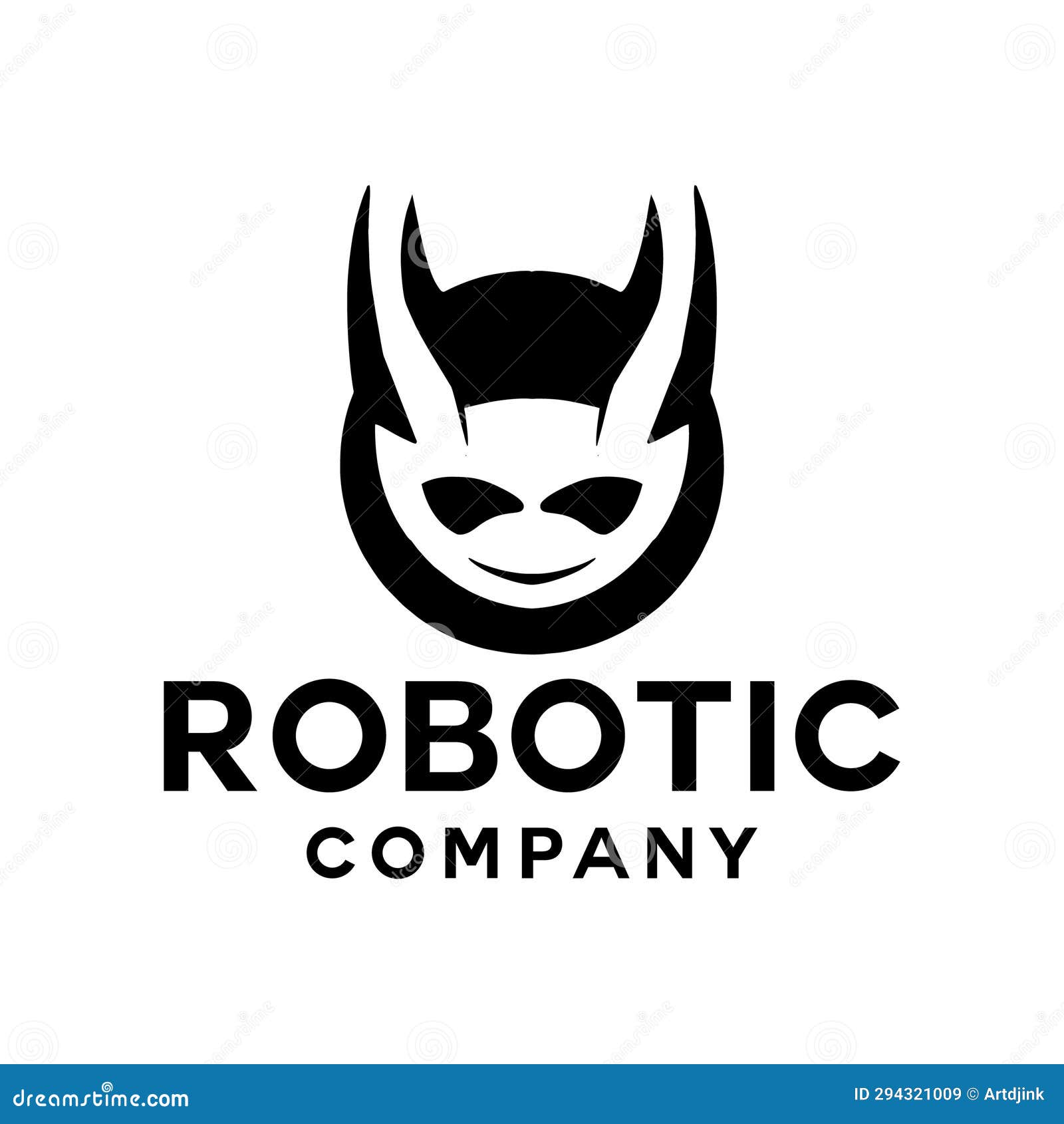 Robotic Technology Logo Design Vector Artificial Intelligence Symbol ...