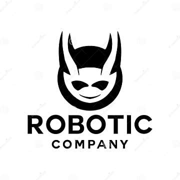 Robotic Technology Logo Design Vector Artificial Intelligence Symbol ...
