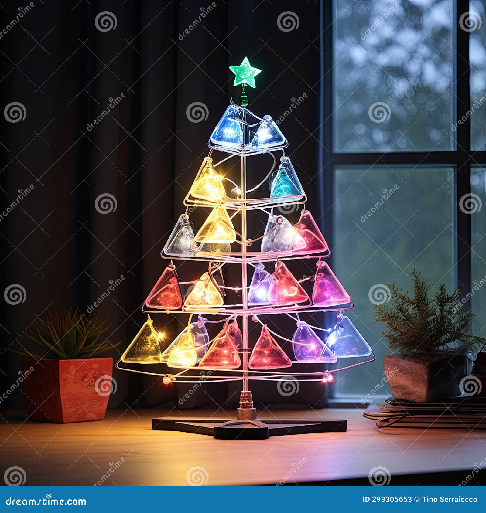 Robotics Arduino Soldering Kit Modern Christmas Tree With Lights