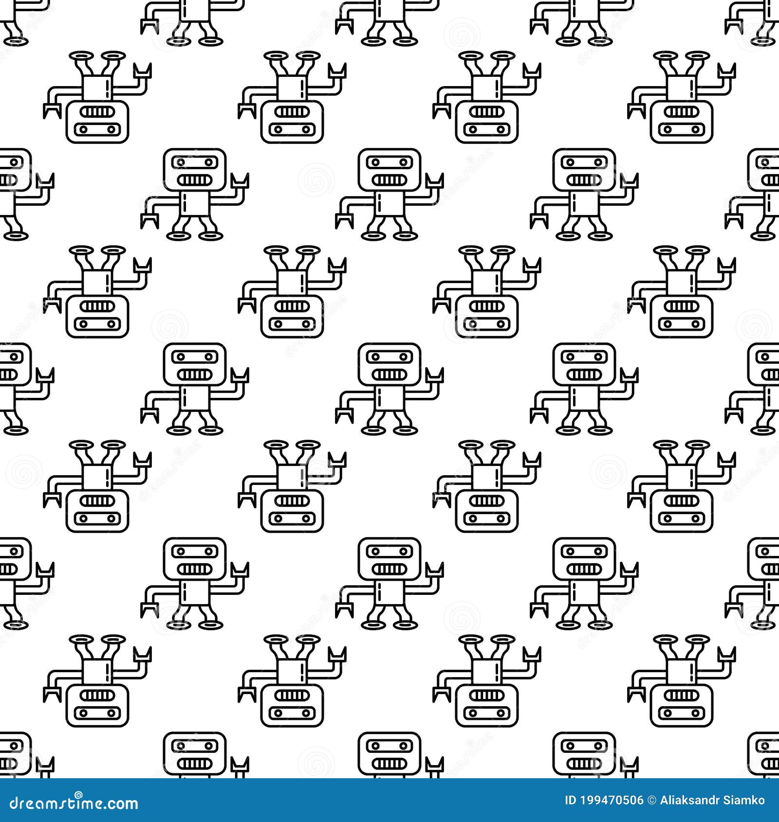 Robotics Creative Icon. Simple Element Illustration Stock Vector ...